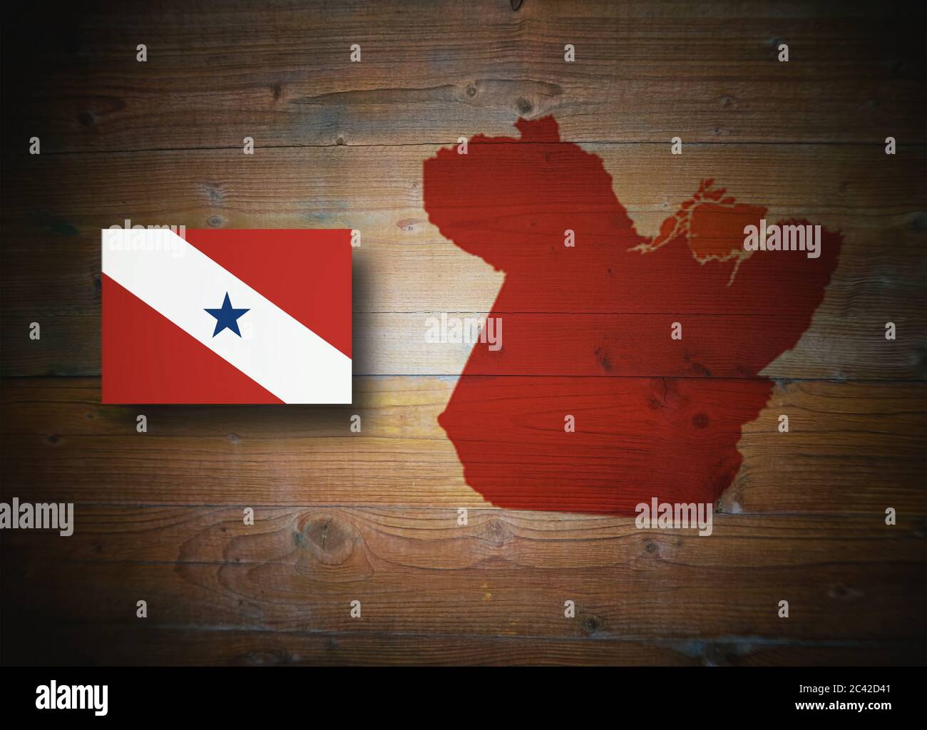 Map of para hi-res stock photography and images - Alamy