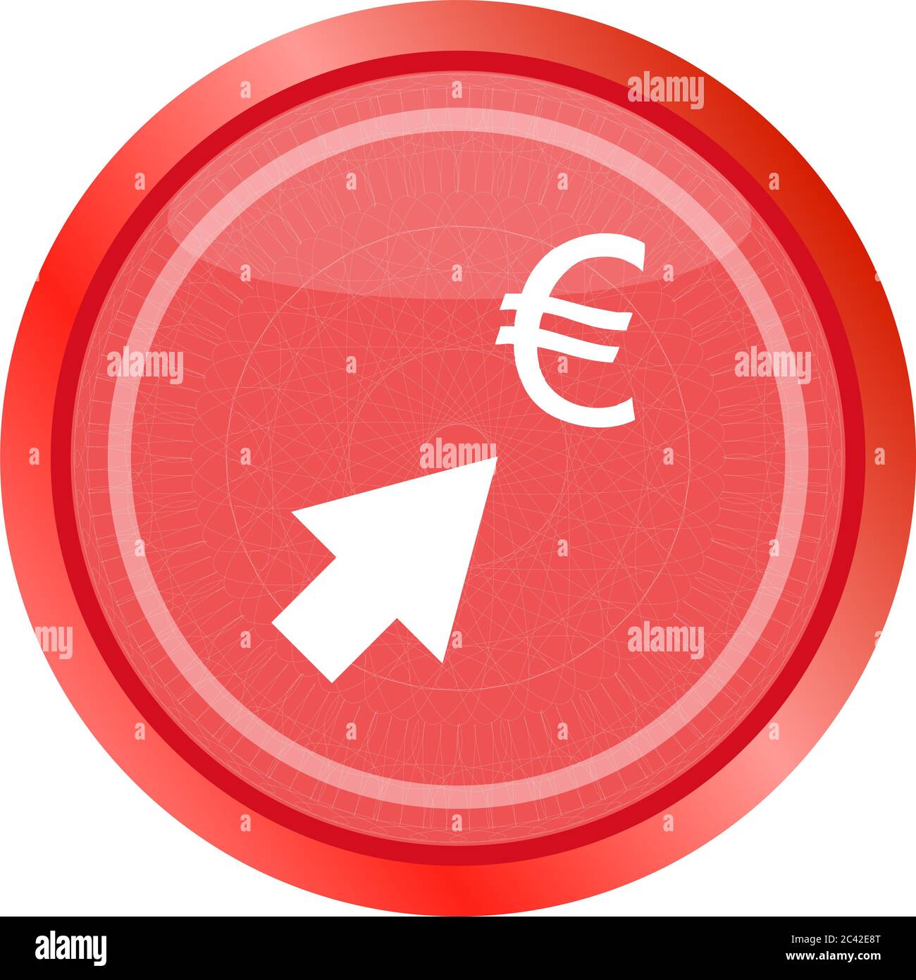 Currency exchange icons, euro money sign with arrows Stock Photo - Alamy