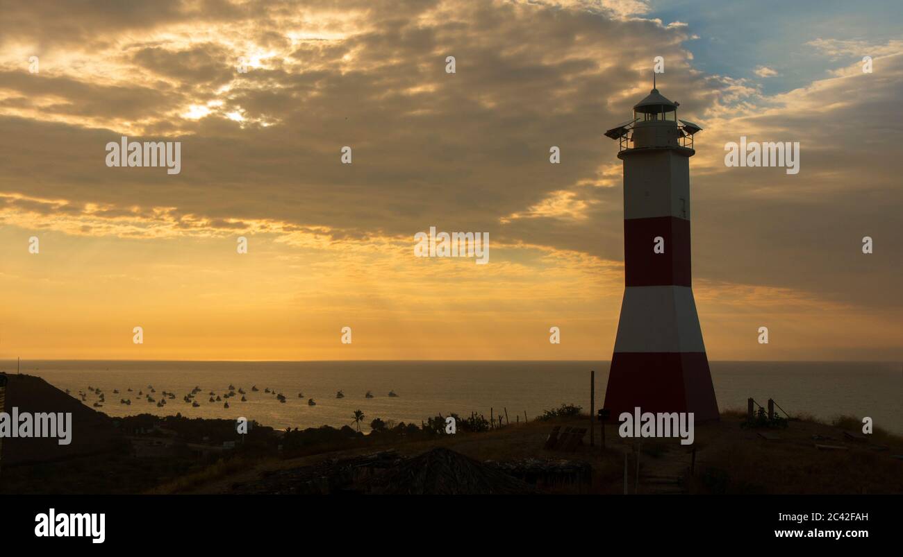 Peru mancora lighthouse hi-res stock photography and images - Alamy