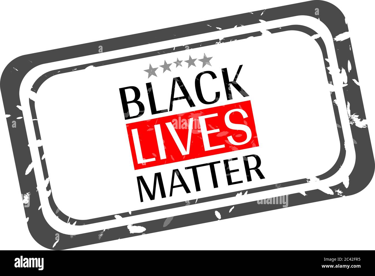 Black Lives Matter, I Can't Breathe. Protest Banner about Human Right ...