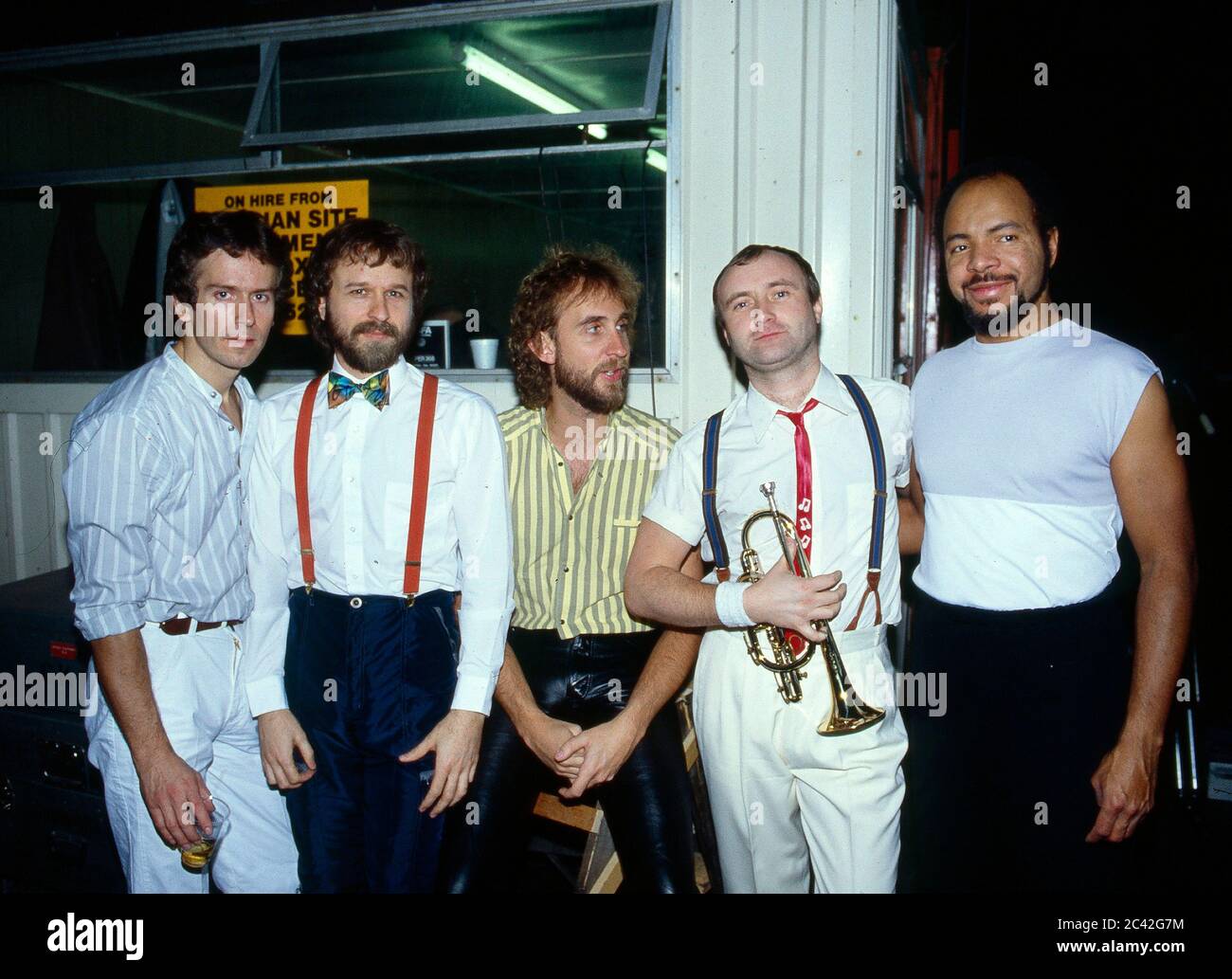 British rock group Genesis Stock Photo - Alamy