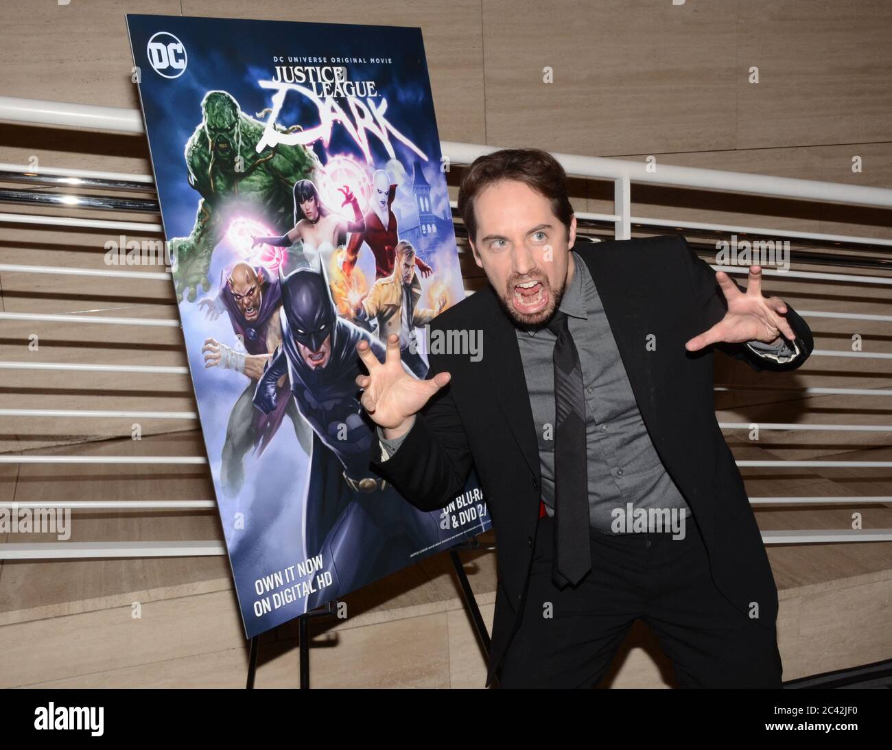 January 23, 2017: Ray Chase attends premiere of Warner Home Movies ...