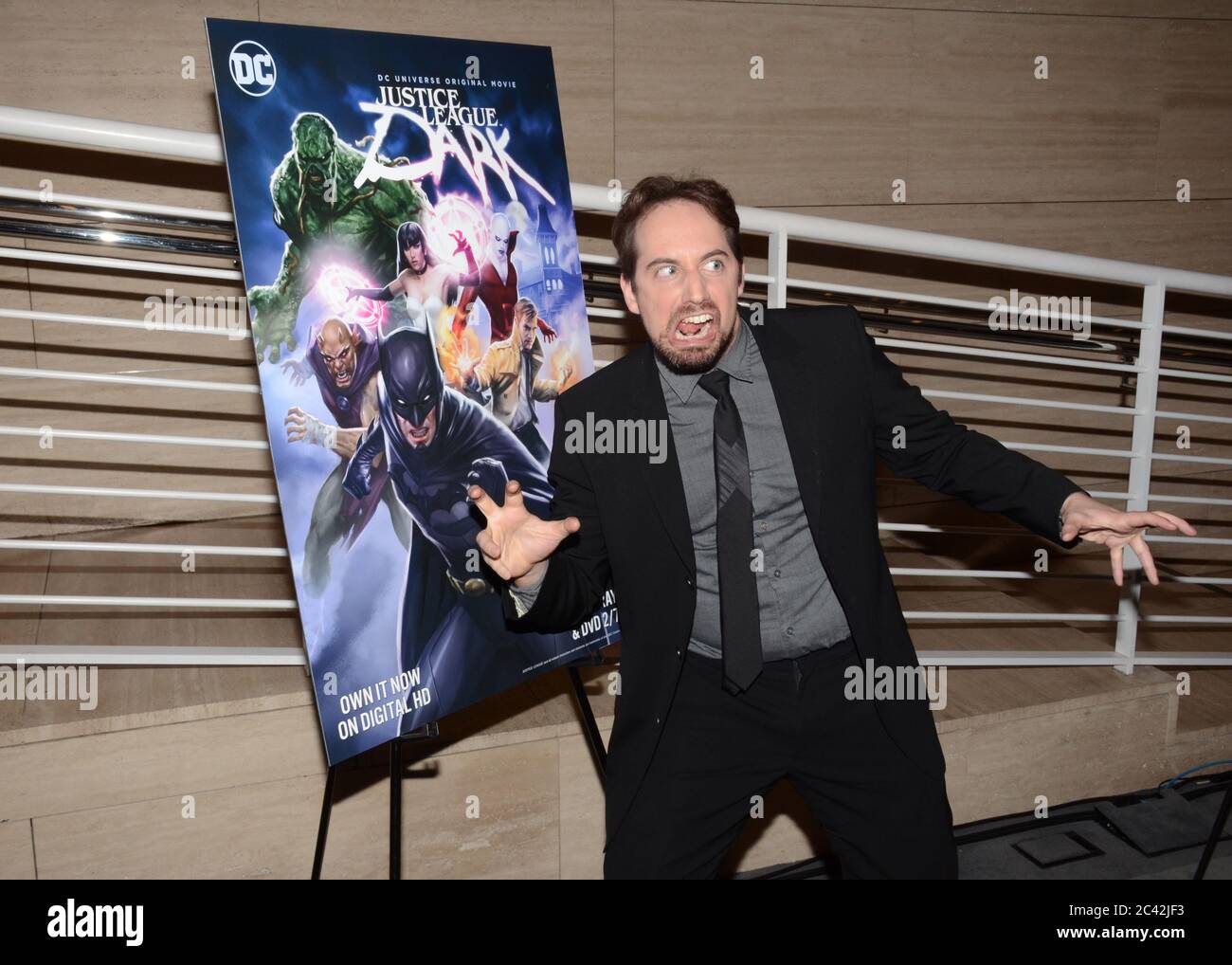 January 23, 2017: Ray Chase attends premiere of Warner Home Movies ...