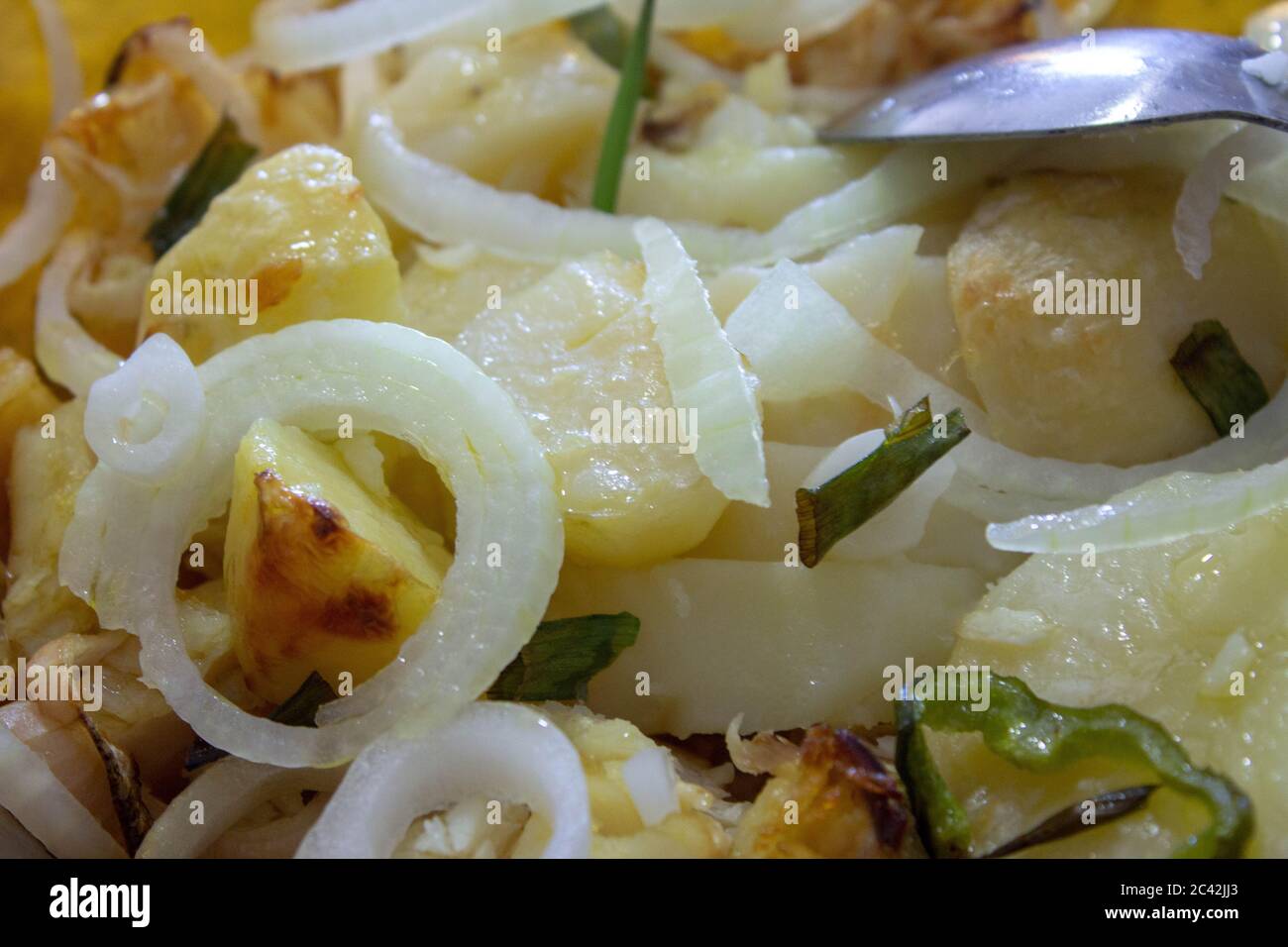 Baked cod and potato hi-res stock photography and images - Alamy