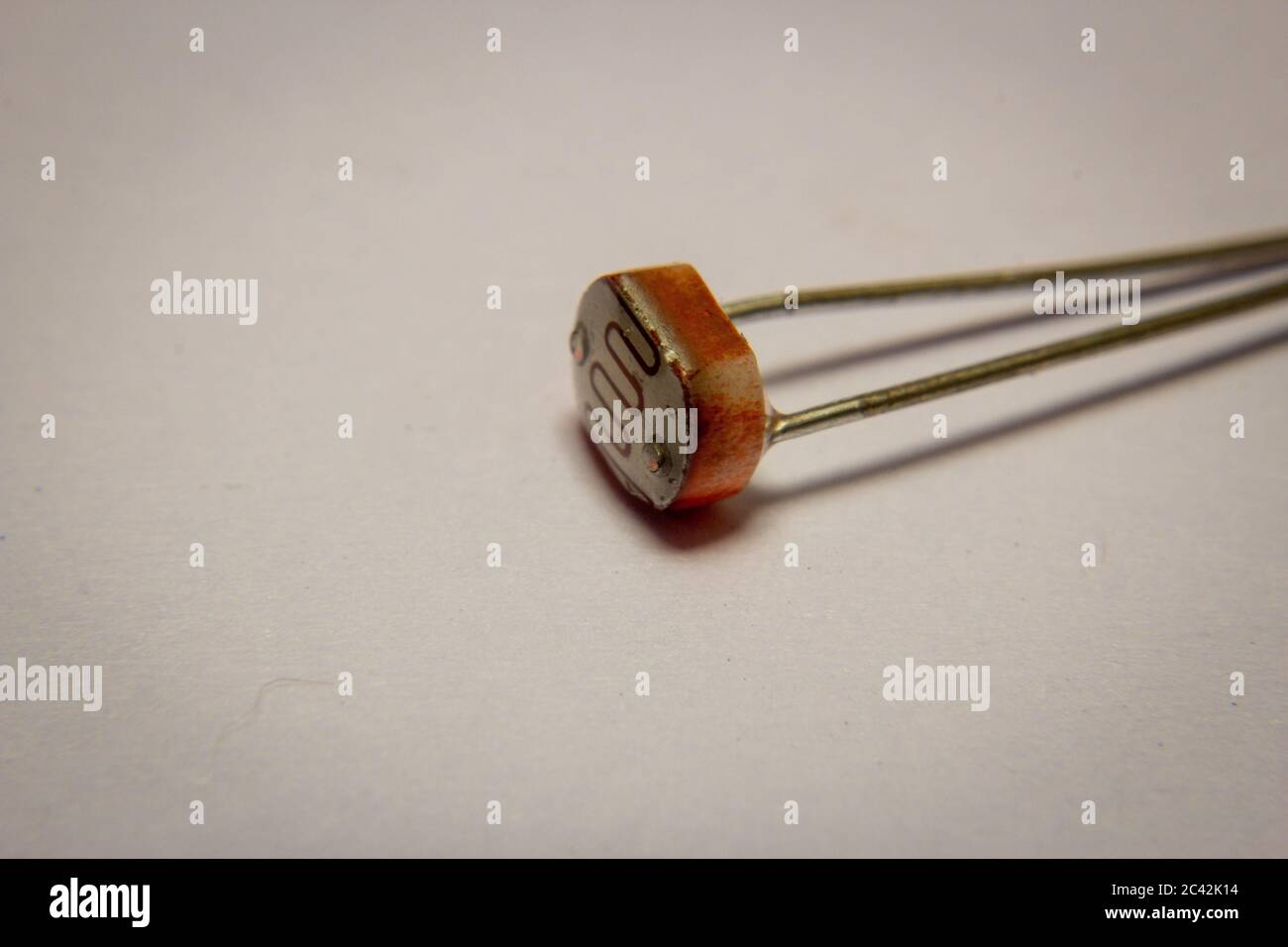 Photo resistor used for detecting light intensity Stock Photo - Alamy