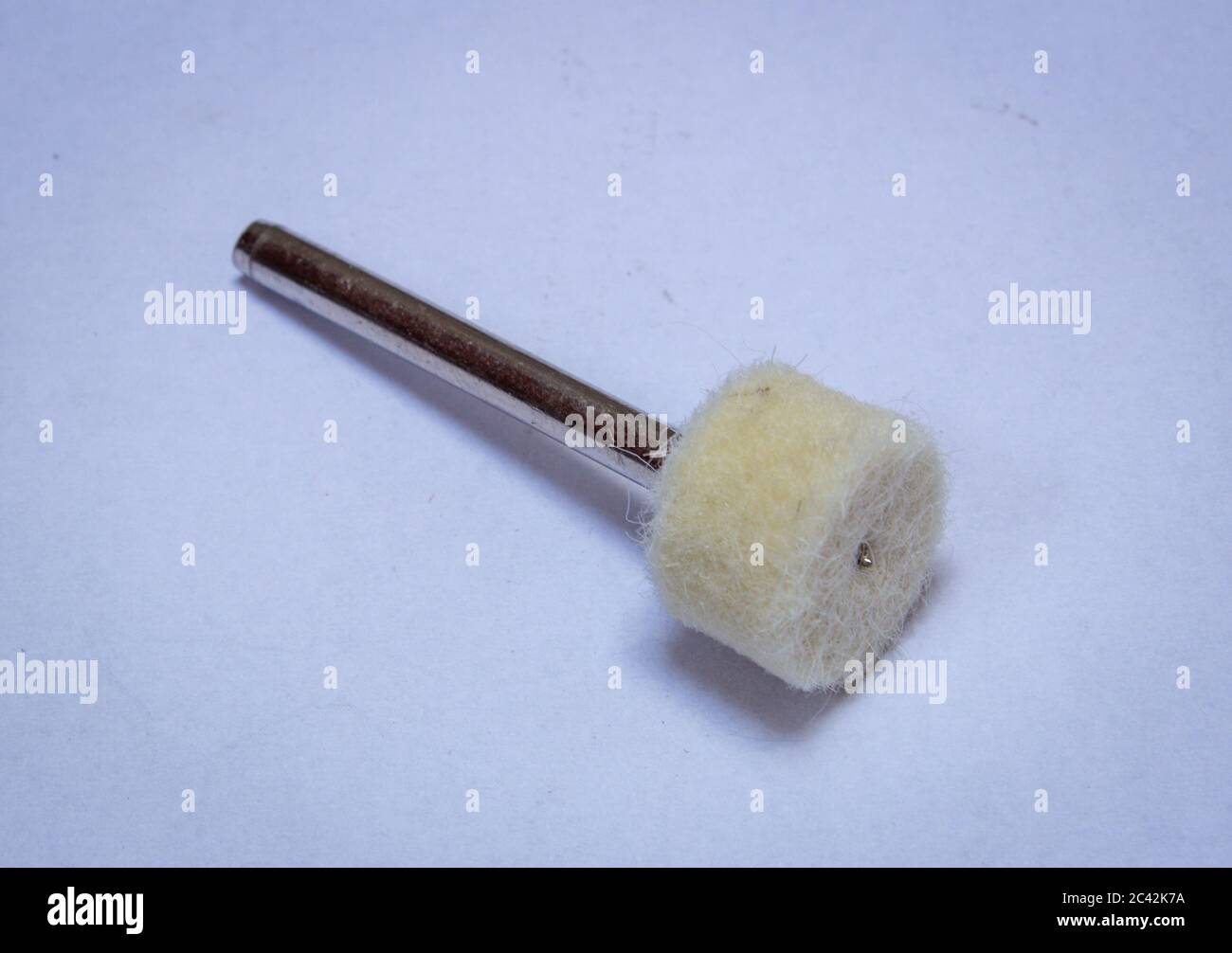 Rotary tool bit used for polish and clean surfaces Stock Photo - Alamy