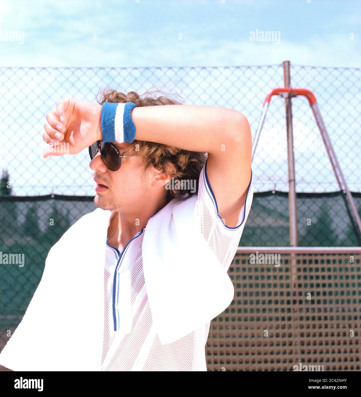 Tennis player (portrait Stock Photo - Alamy
