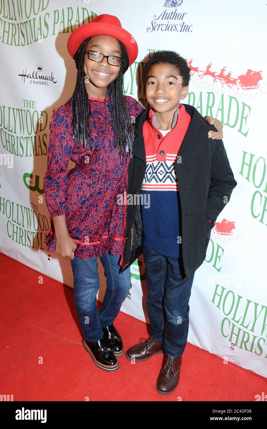 Miles brown marsai martin hi-res stock photography and images - Alamy