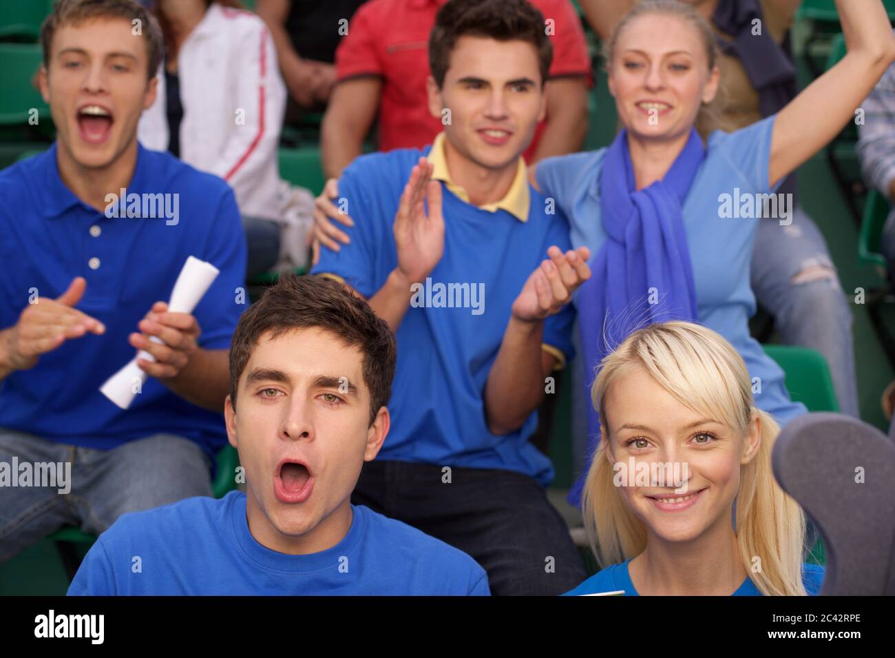 The cheer in hi-res stock photography and images - Alamy