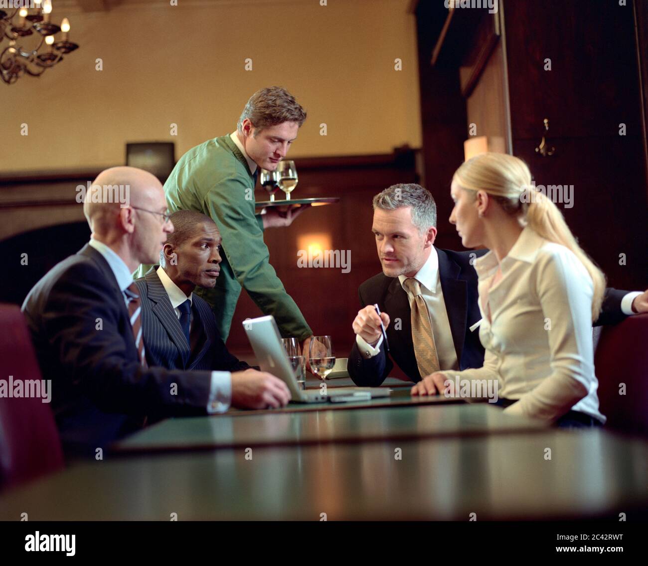 Indoor meetings drinks hi-res stock photography and images - Alamy