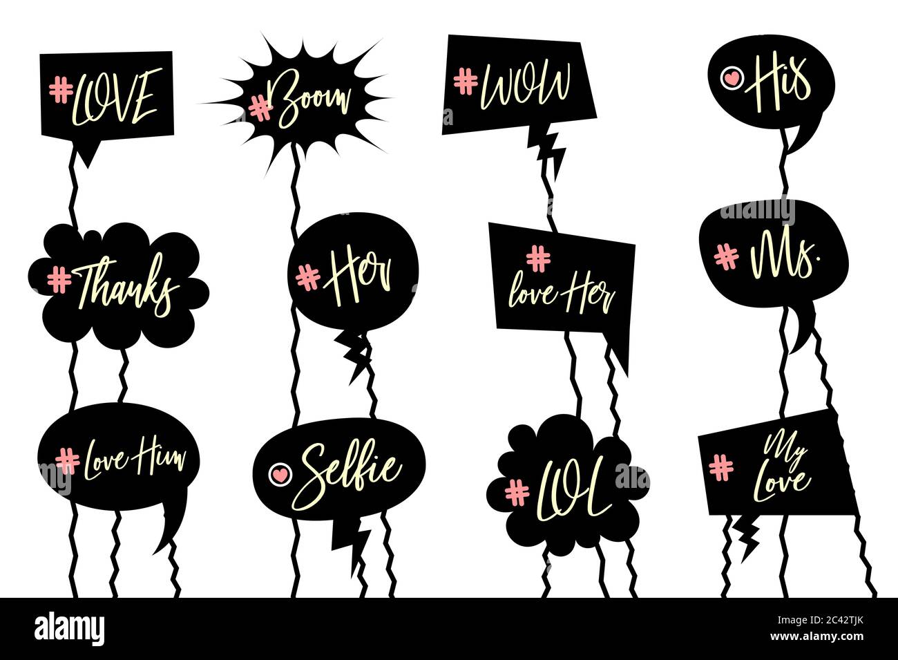 Vintage funny photo Stock Vector Images - Alamy