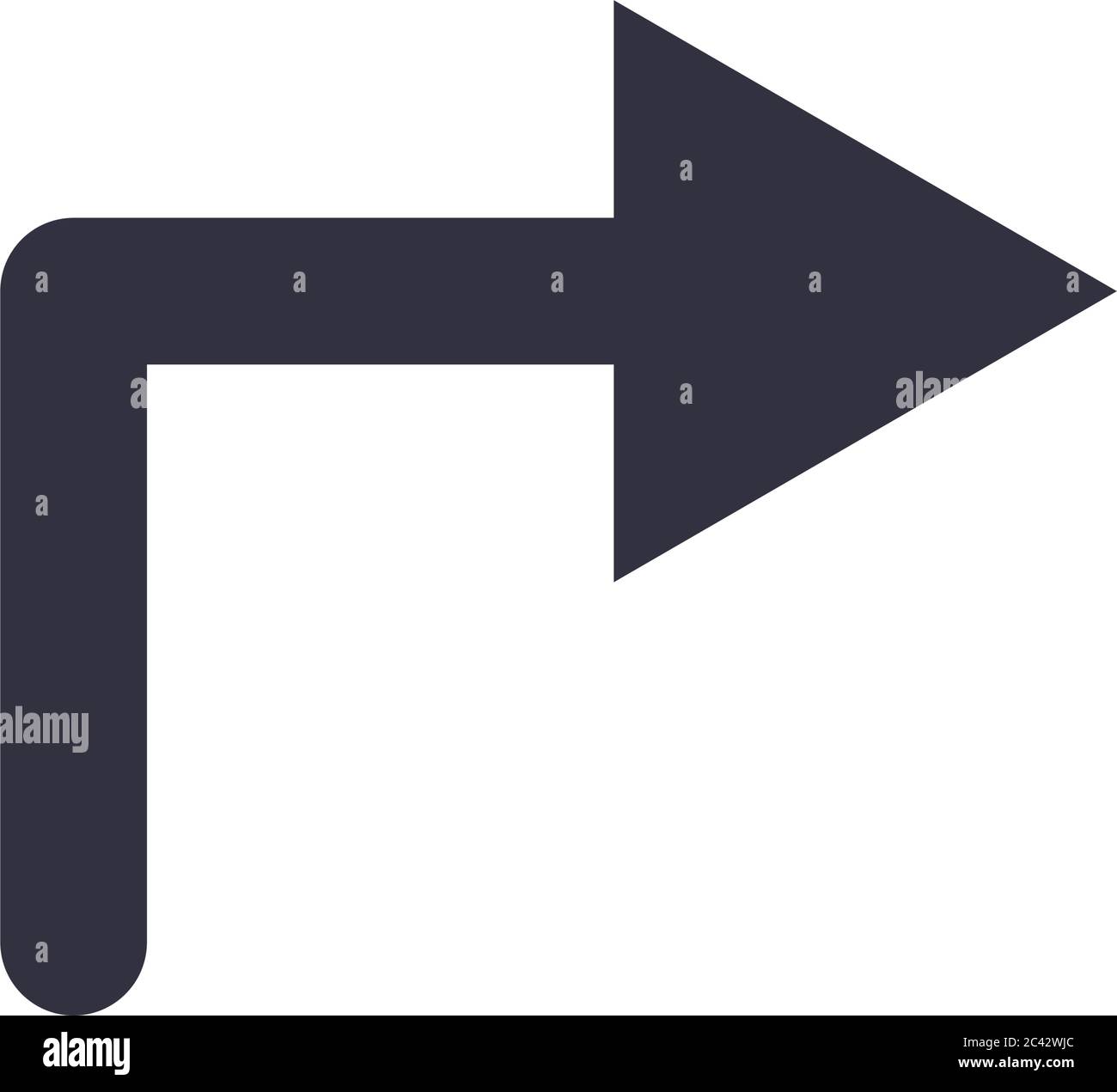 Next arrow or right direction flat style icon design of web forward and ...