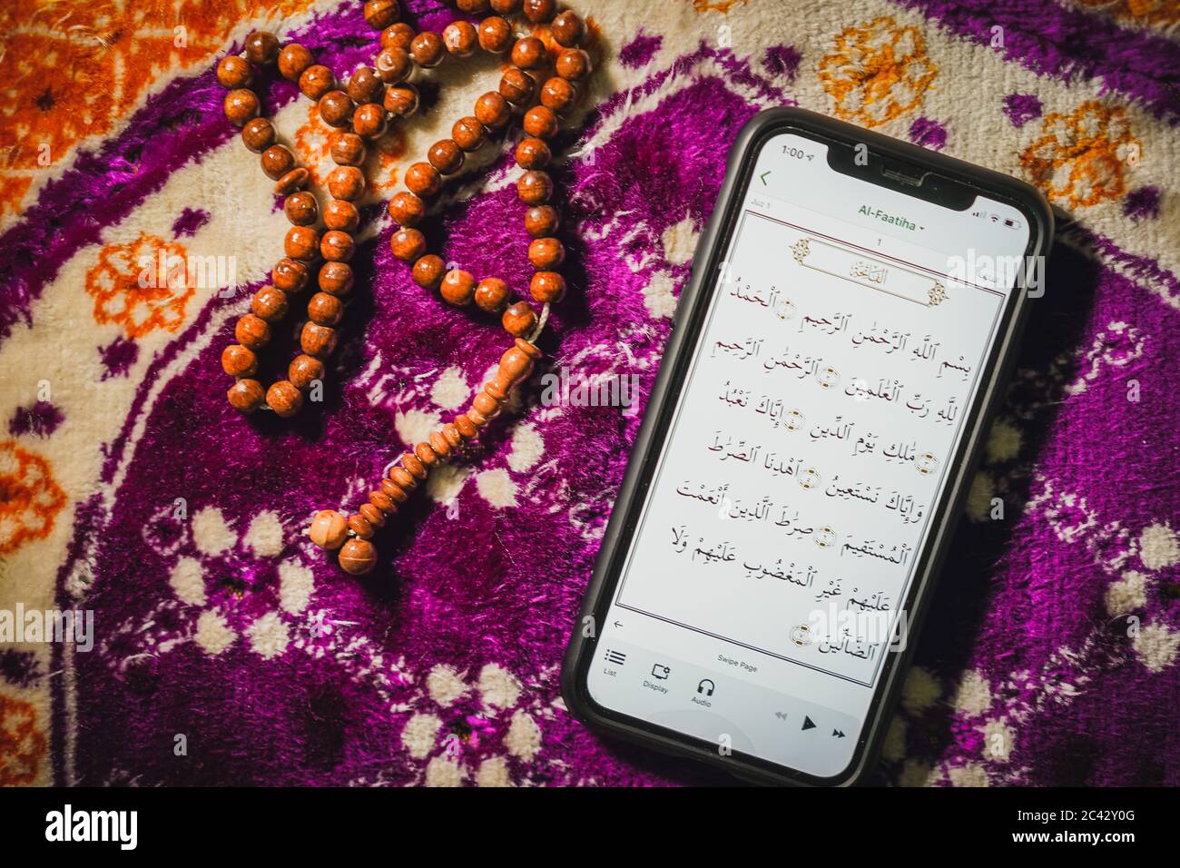 Digital Quran or Quran apps is used for muslim to read the text of ...