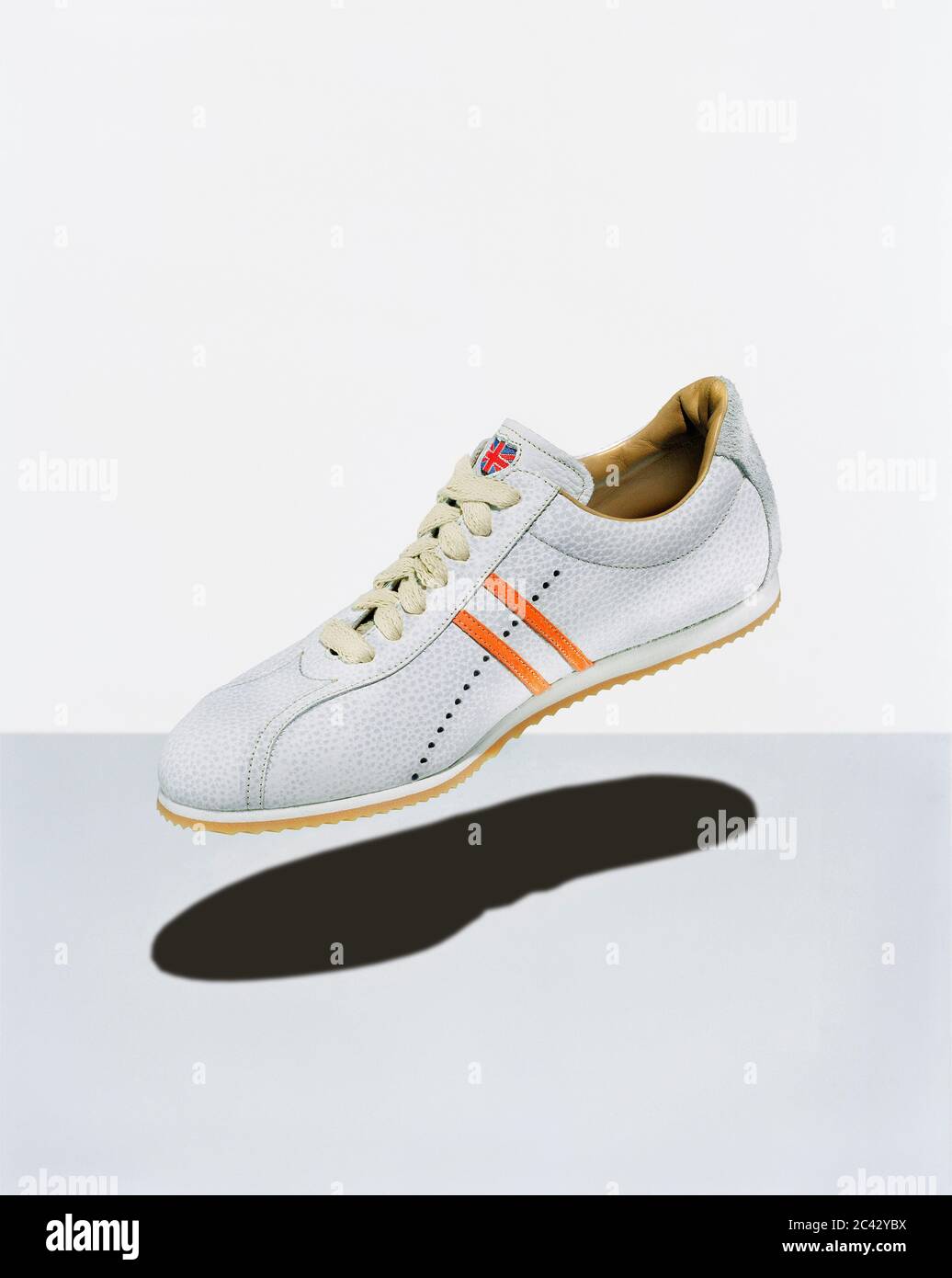 Floating sneaker - visual images Stock Photo - Alamy