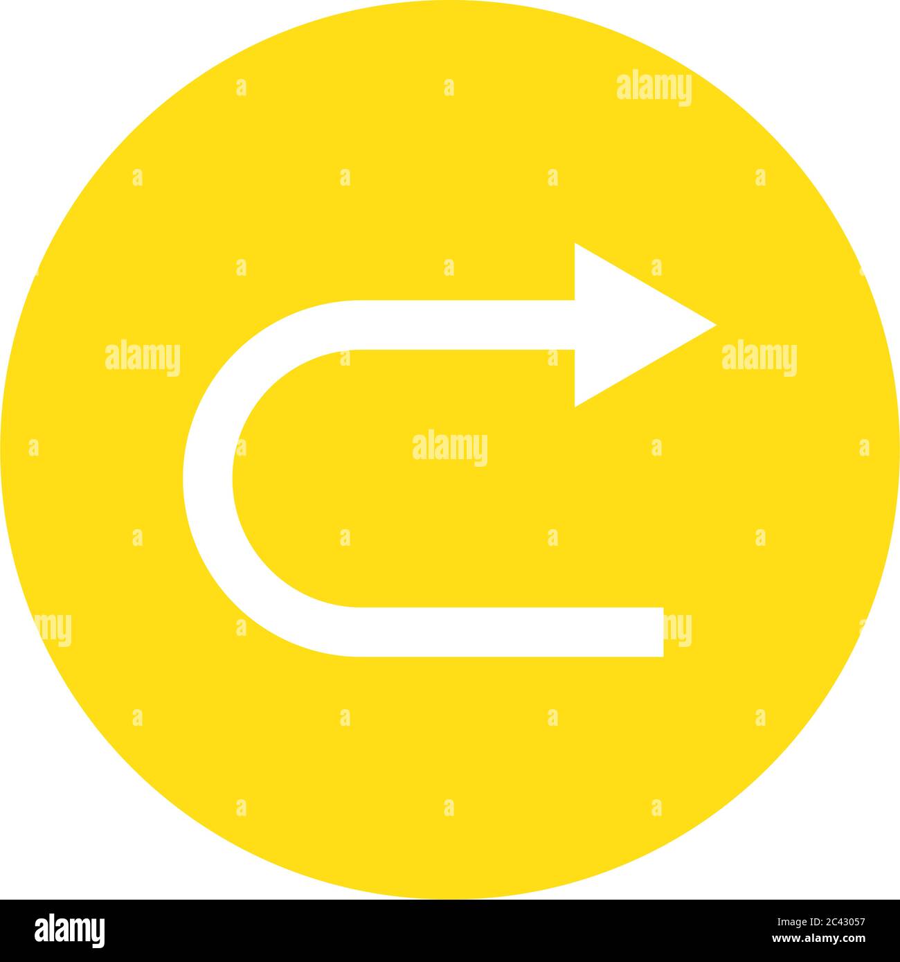 Next arrow or right direction block style icon design of web forward ...