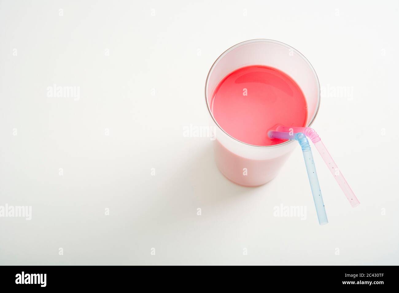 Beaker with red liquid Stock Photo - Alamy