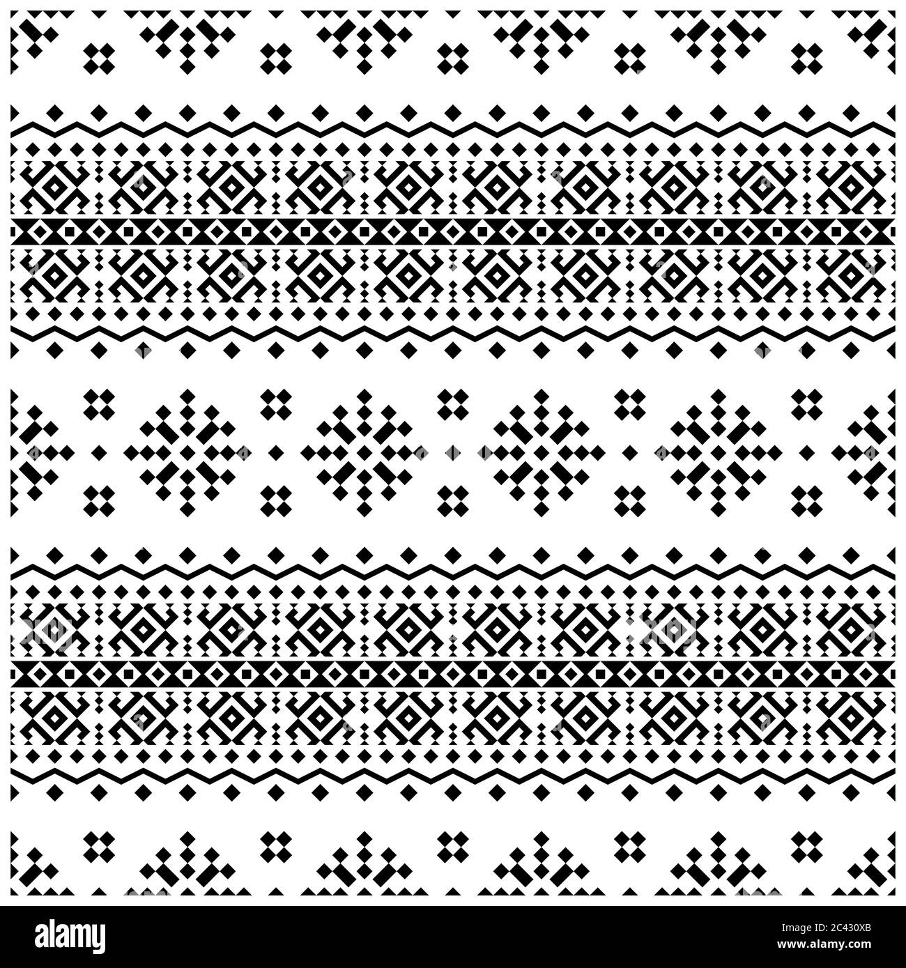 Tribal seamless ethnic Pattern. Aztec design boho rug, fabric, blanket ...