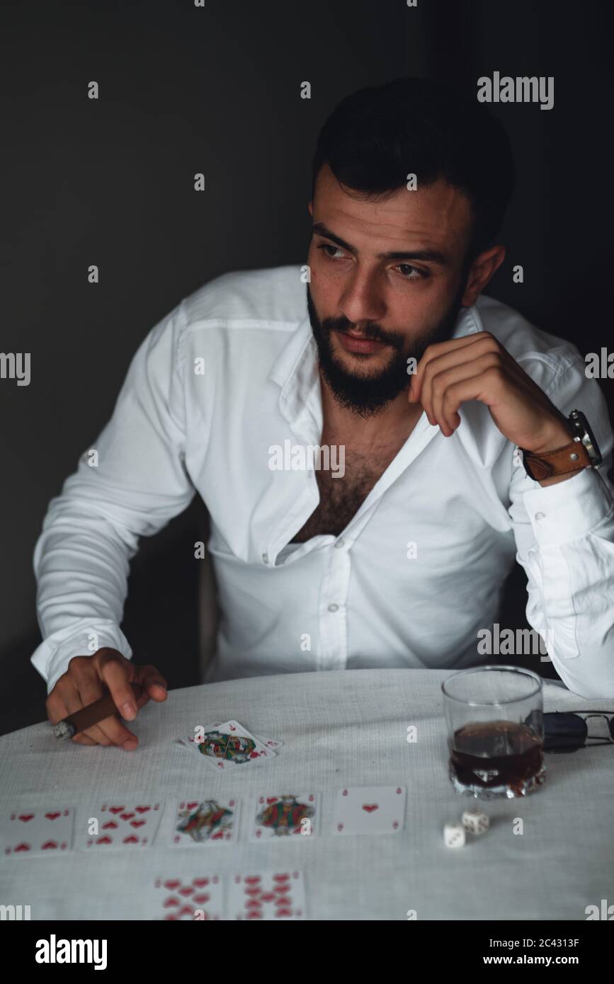 Professional gambler hi-res stock photography and images - Alamy