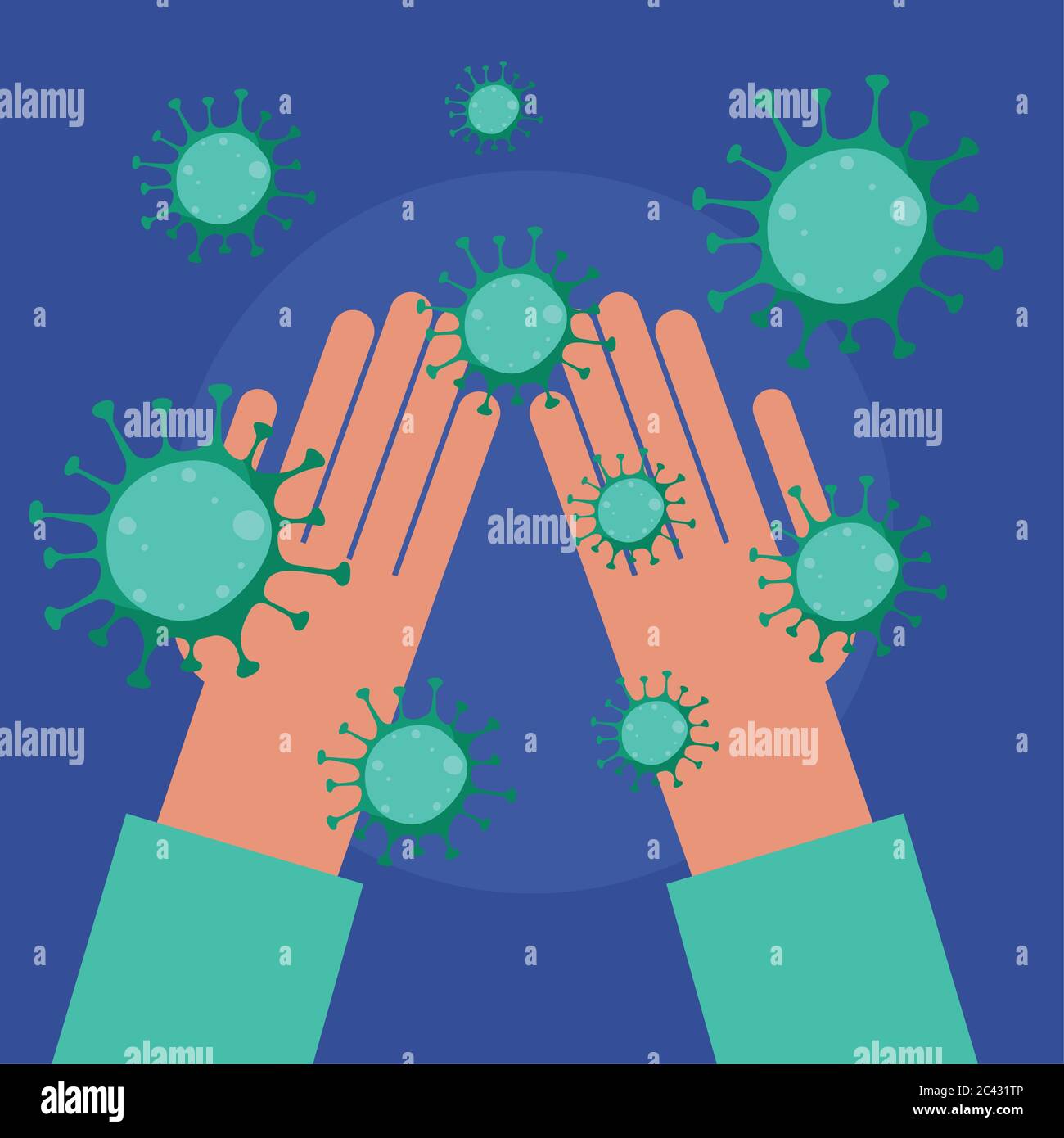 Clean hands and covid 19 virus design, Hygiene wash health and clean ...