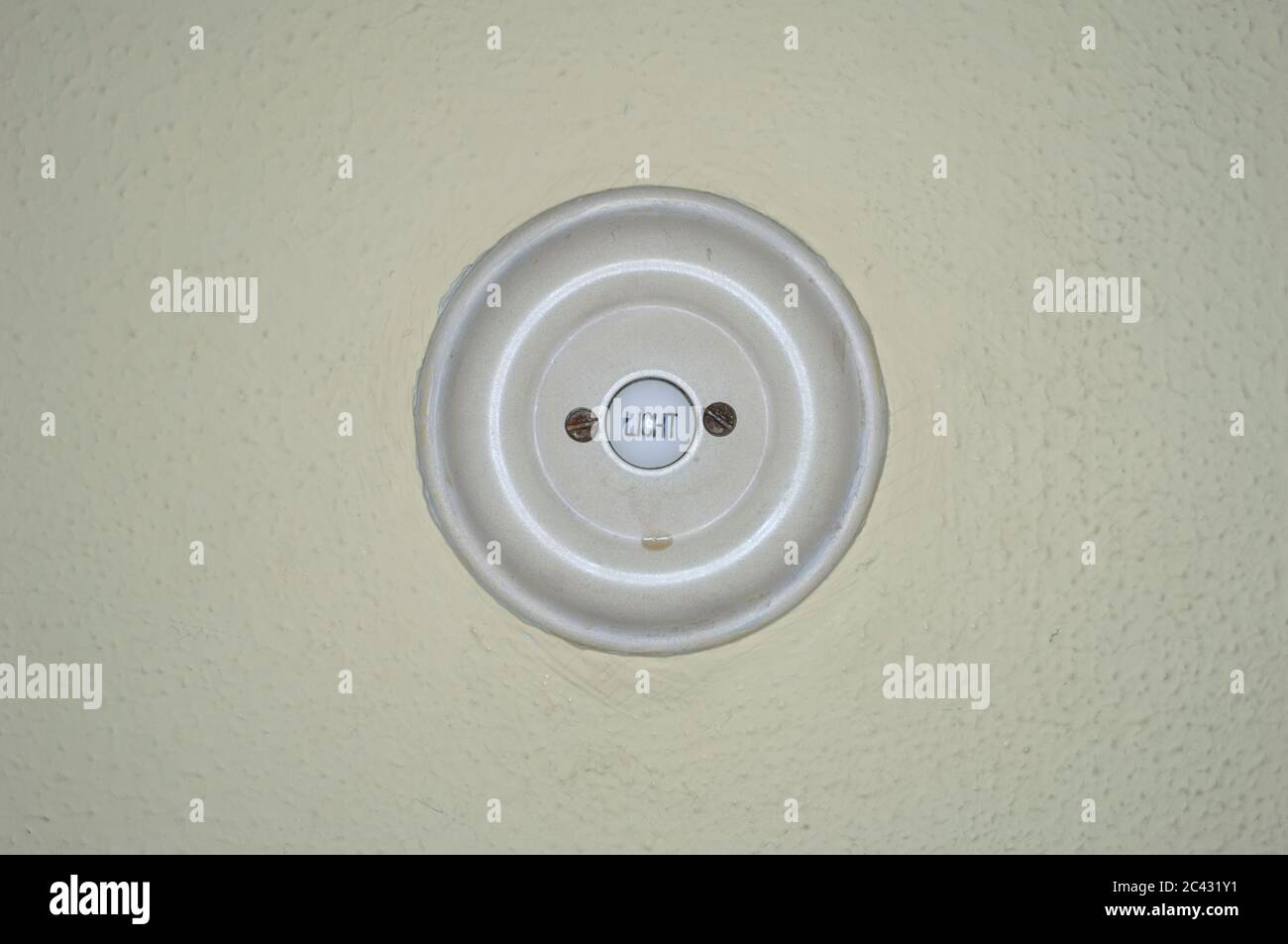 A light switch on a wall Stock Photo - Alamy