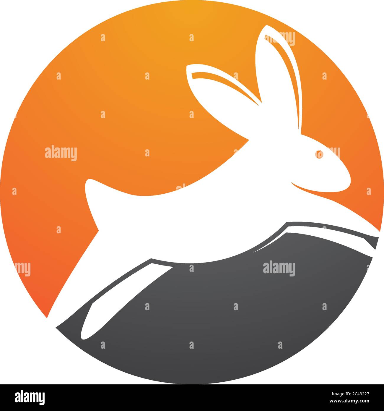 Rabbit Logo template vector icon design Stock Vector Image & Art - Alamy