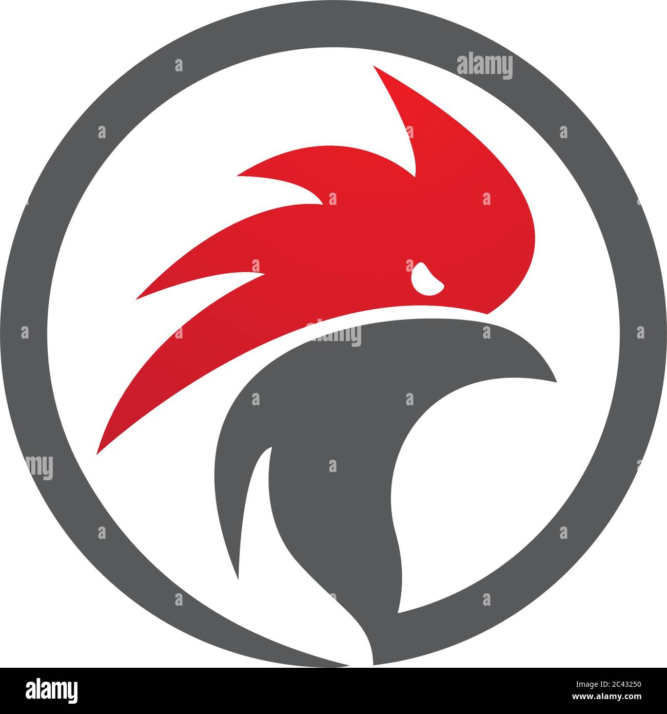 Rooster vector icon illustration design Stock Vector Image & Art - Alamy