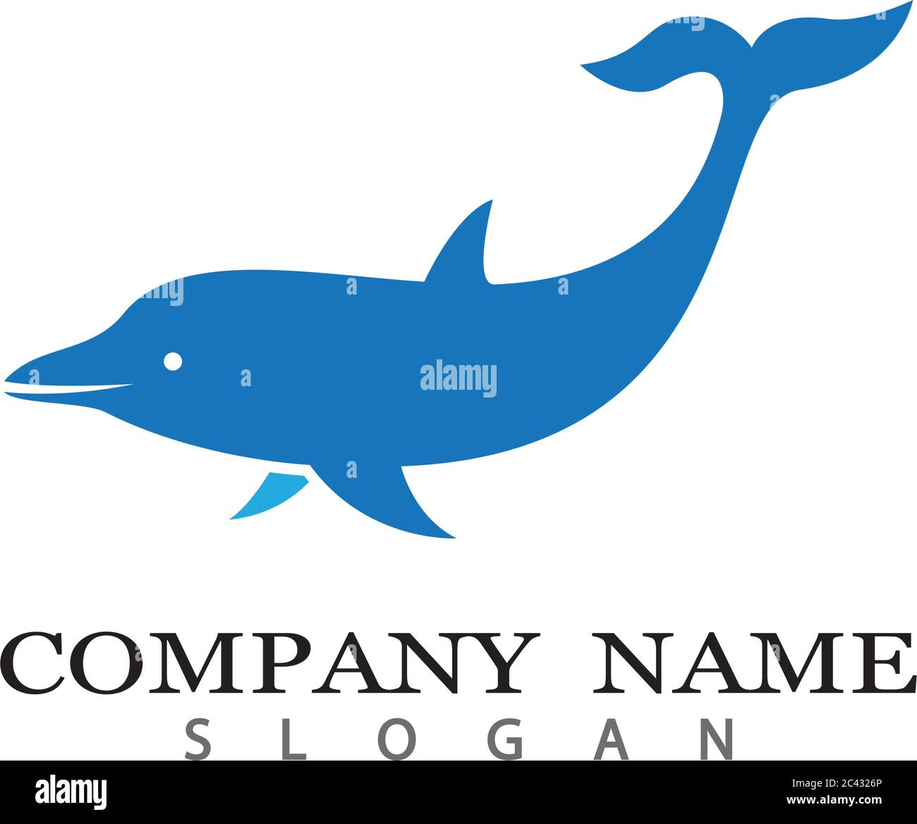 Dolphin logo template vector icon illustration design Stock Vector ...