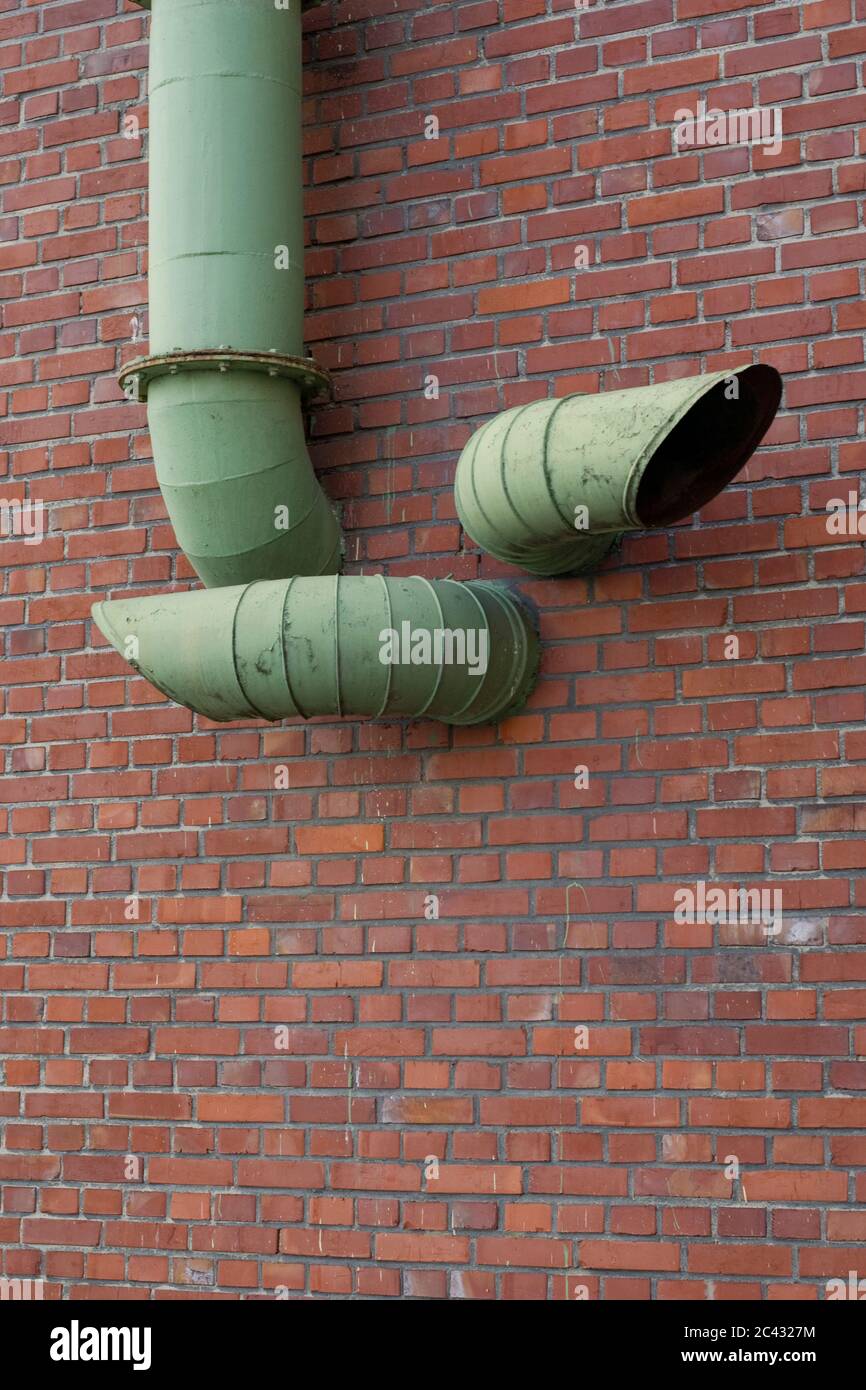 Brick pipes hi-res stock photography and images - Alamy