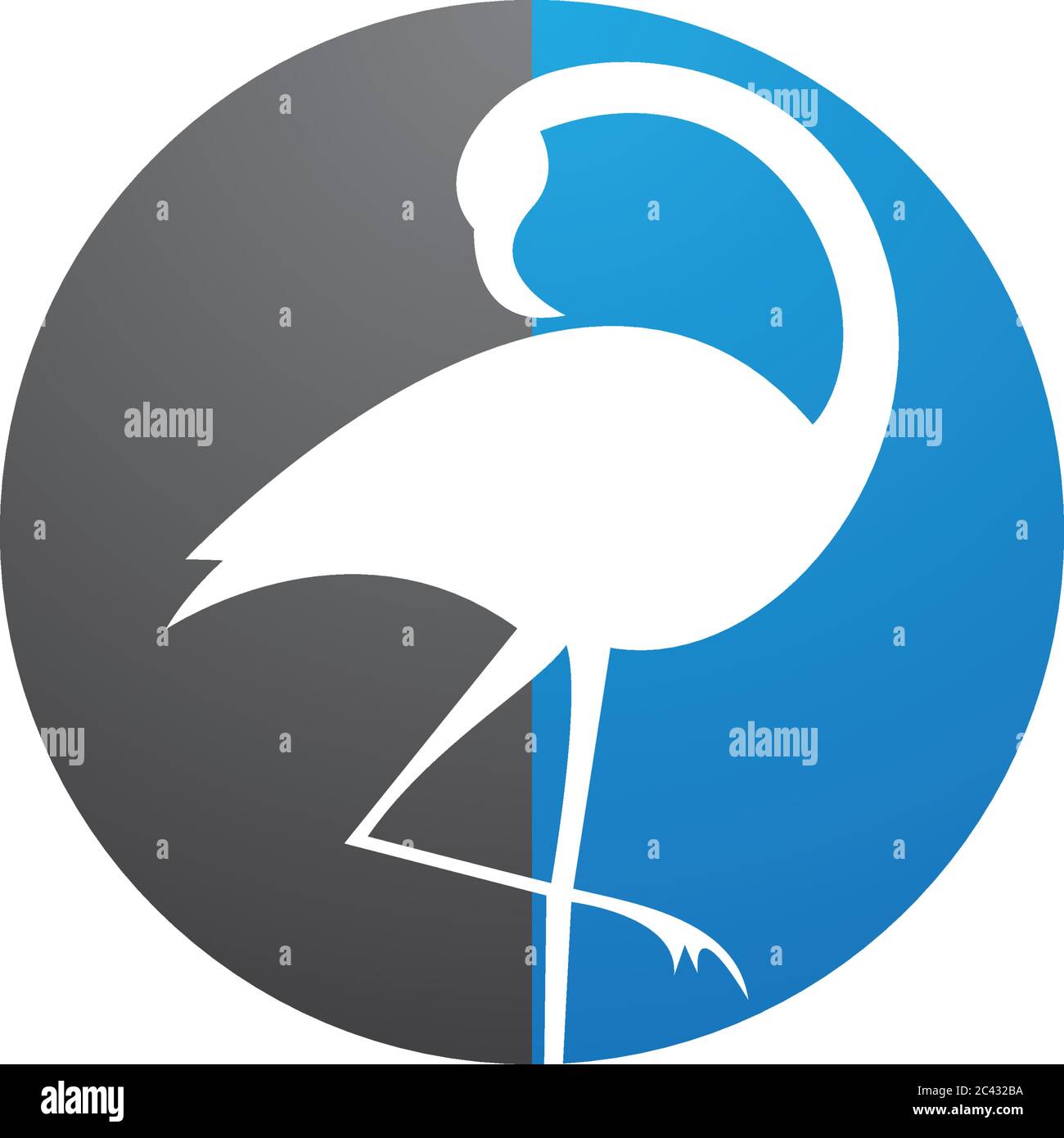 Flamingo logo template vector icon illustration design Stock Vector ...