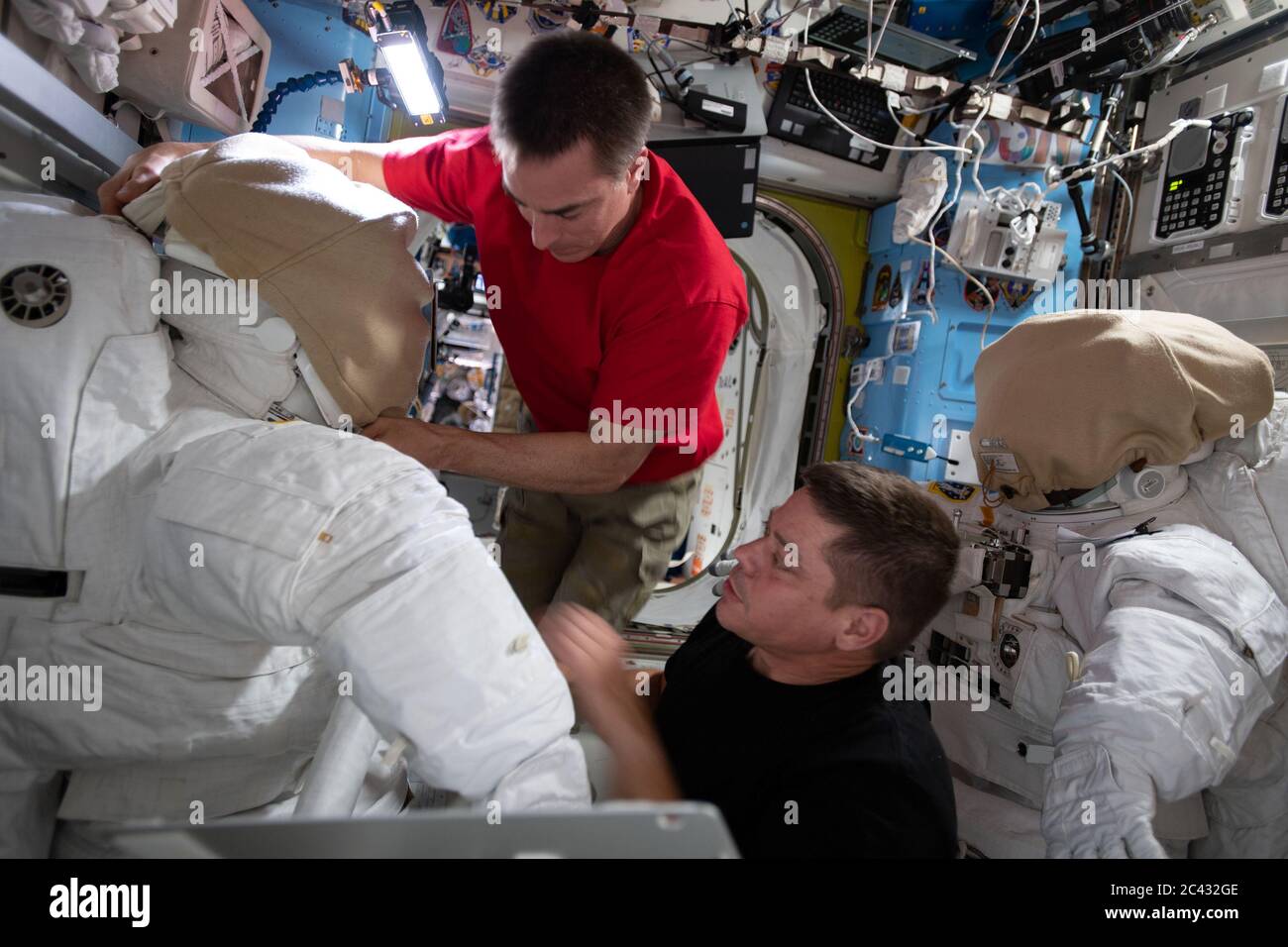 Nasa space station inside hi-res stock photography and images - Alamy