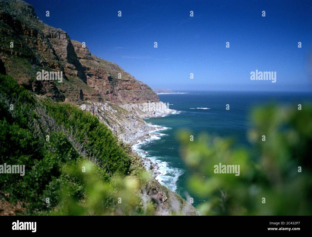 View along the south african coast Stock Photo - Alamy