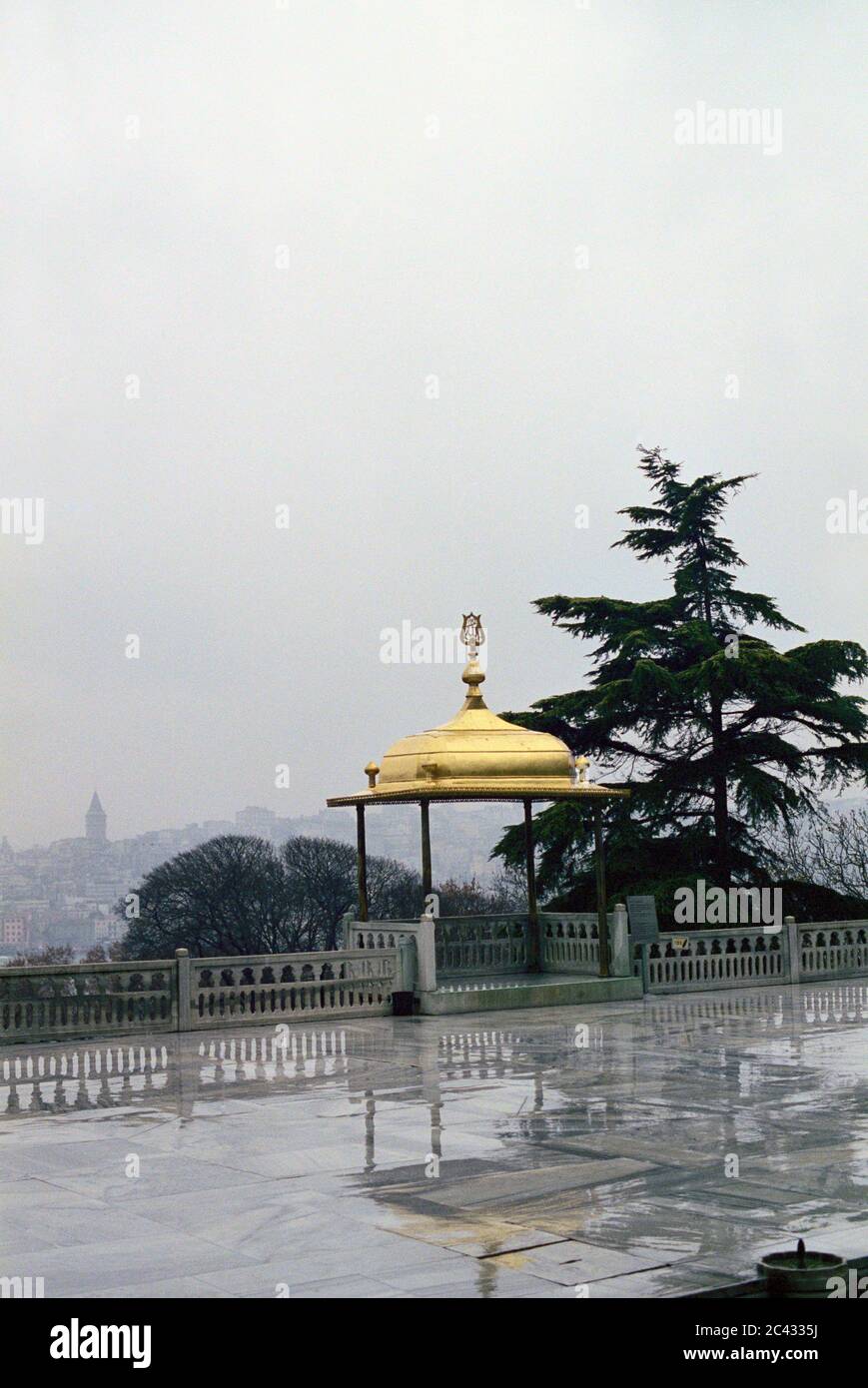 On the terrace of the Topkapi Palace - culture Stock Photo - Alamy