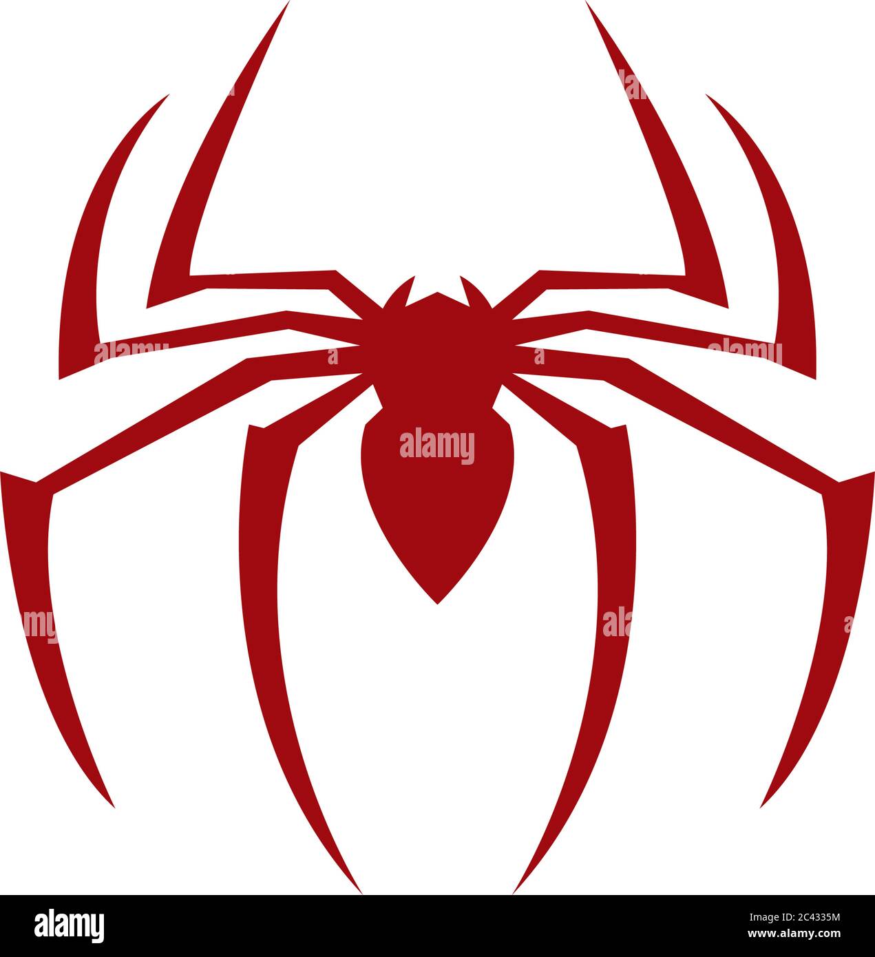 Red back spiders Stock Vector Images - Alamy