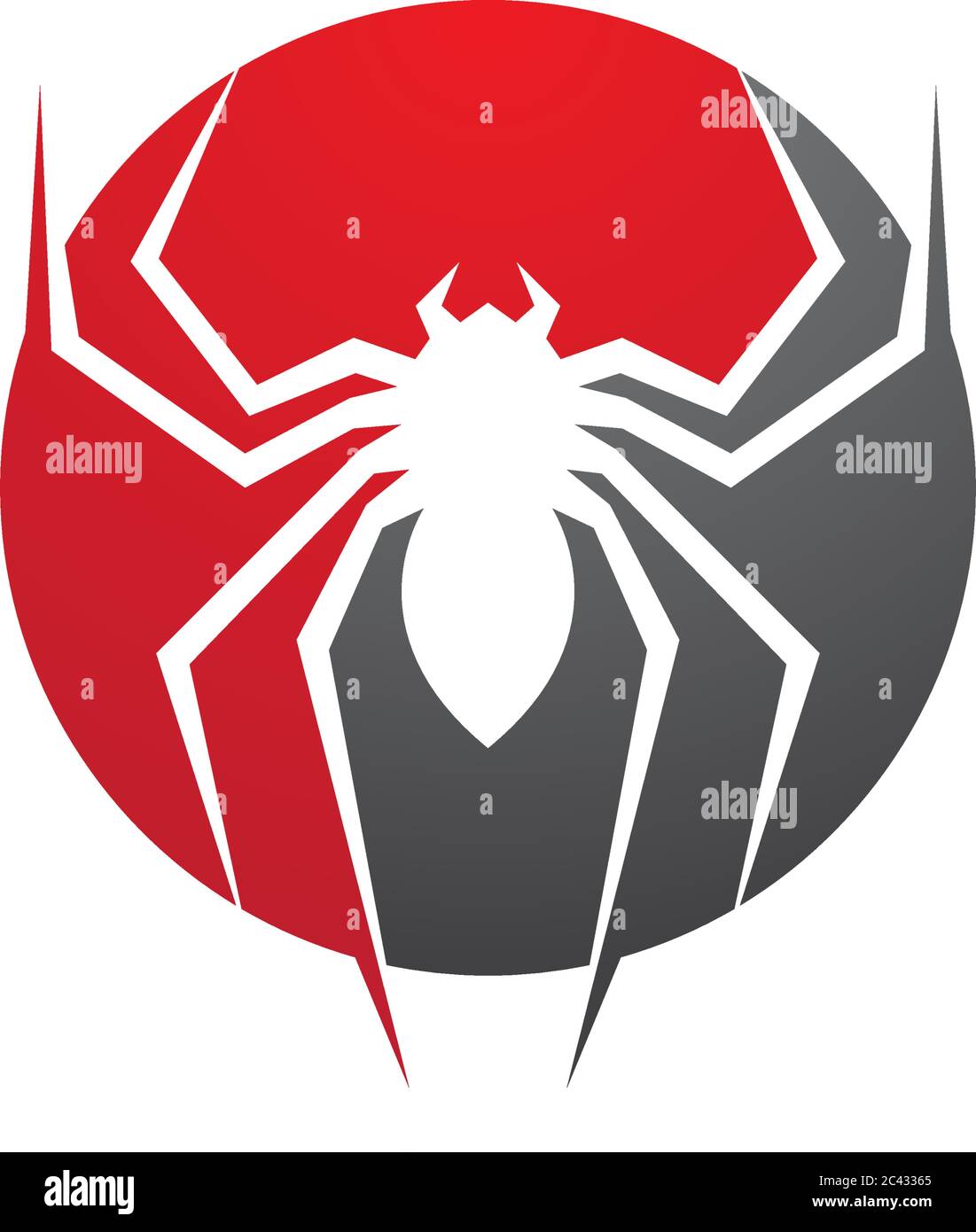 Red back spiders Stock Vector Images - Alamy