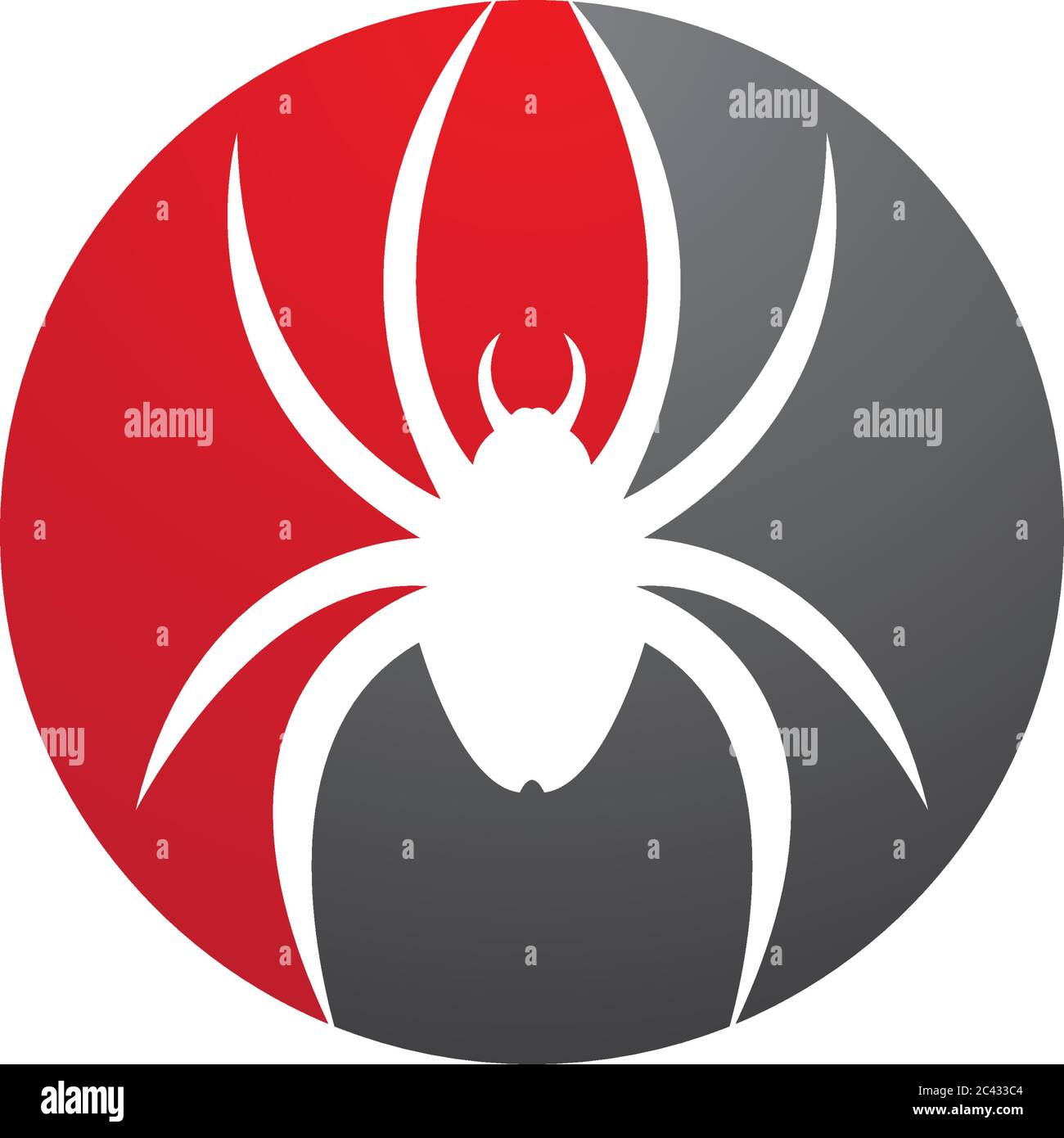 Spider logo template vector icon illustration design Stock Vector Image ...