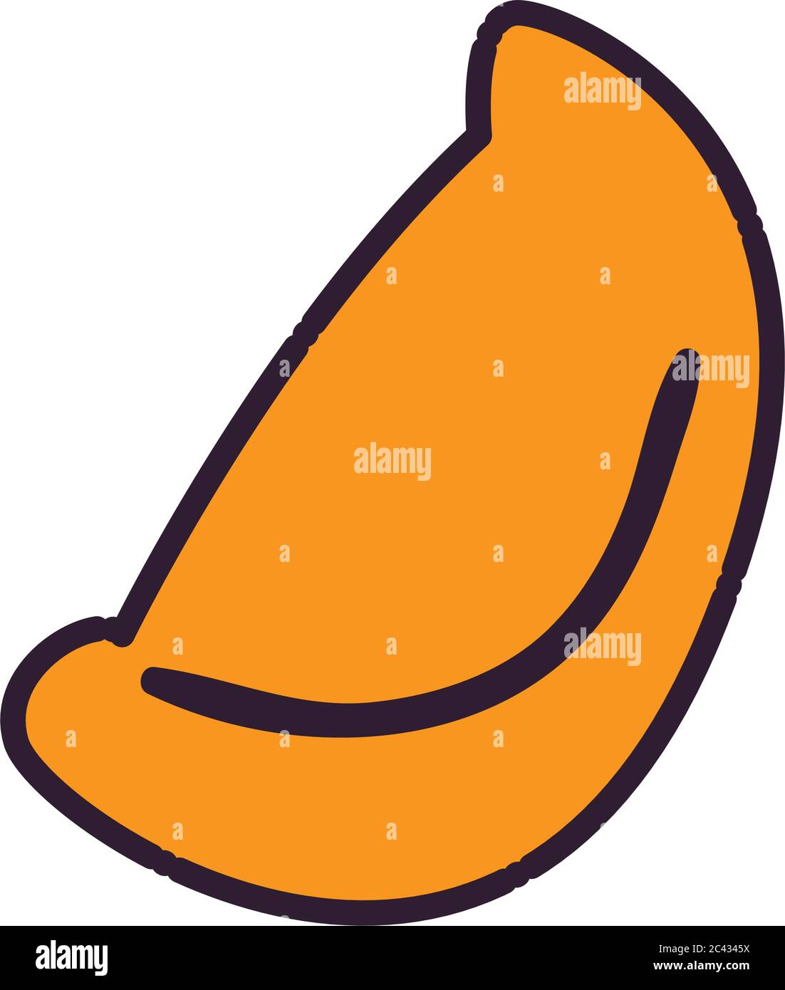 Indian patty food fill style icon design, Culture travel india country ...