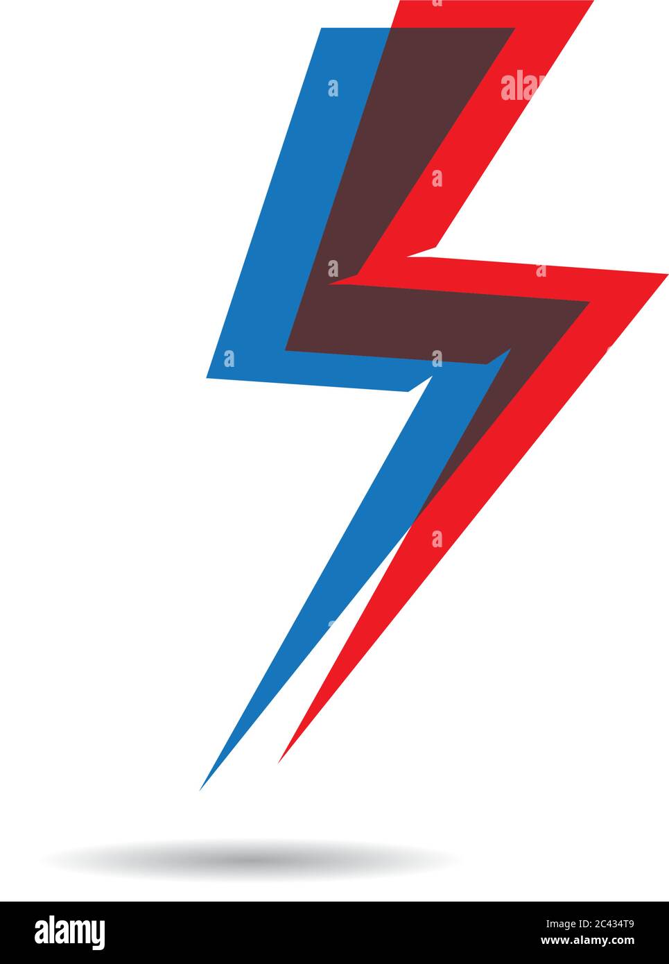 Lightning Logo Template vector icon illustration design Stock Vector ...