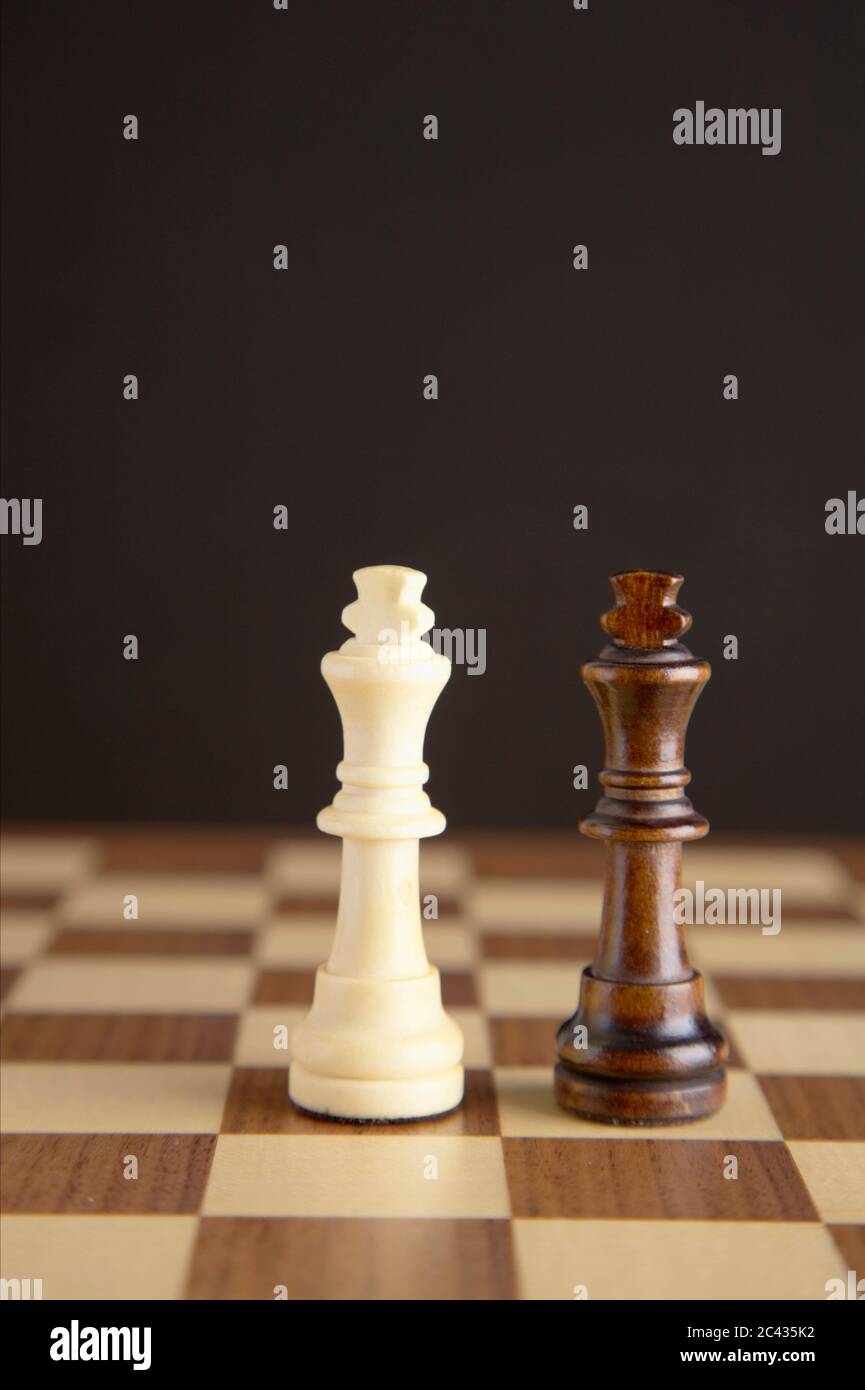 Chess pieces, kings Stock Photo - Alamy