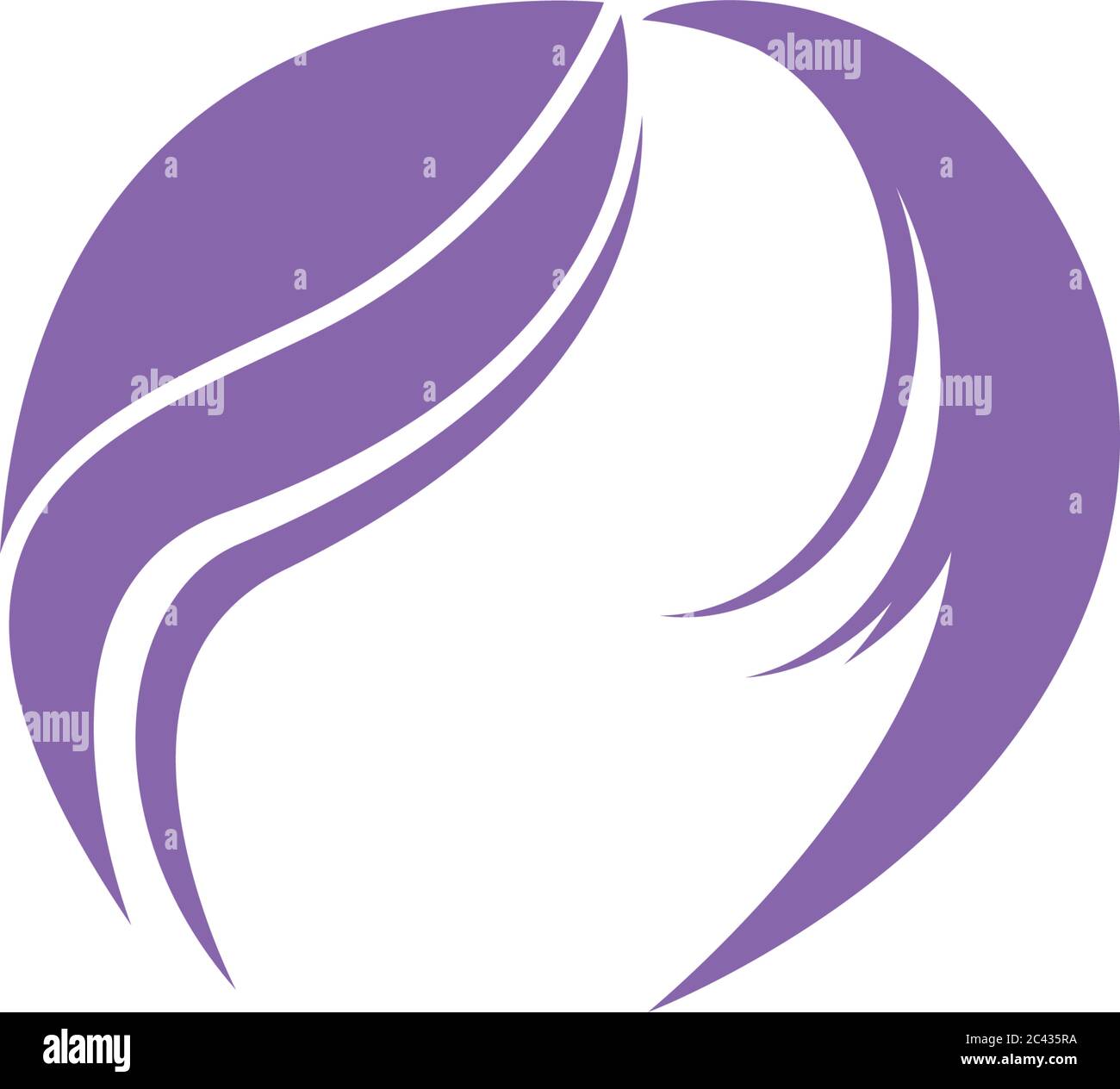 Hair logo template vector icon illustration design Stock Vector Image ...