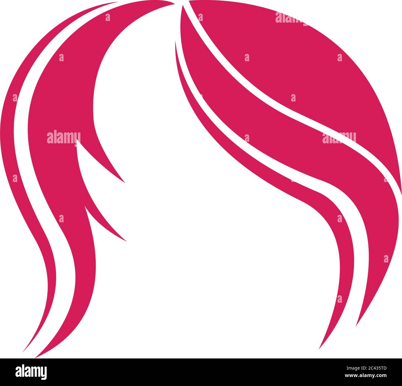Hair logo template vector icon illustration design Stock Vector Image ...