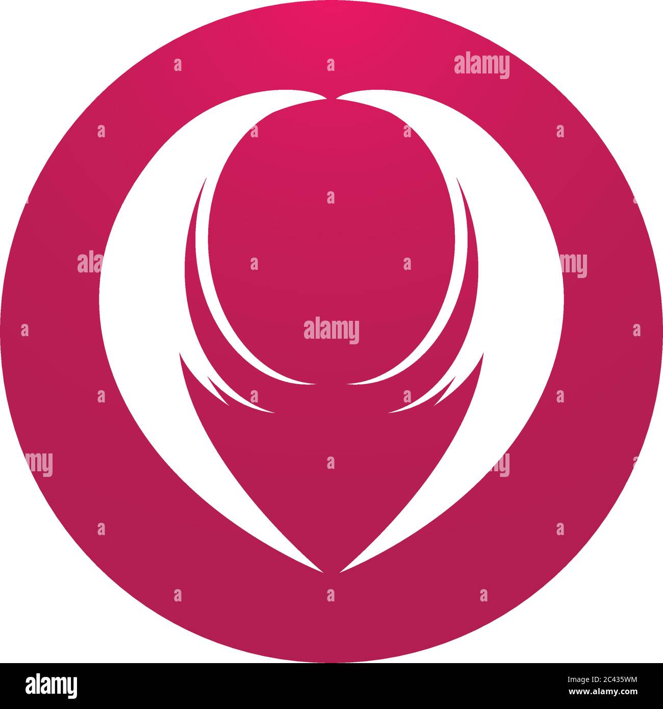Hair logo template vector icon illustration design Stock Vector Image ...