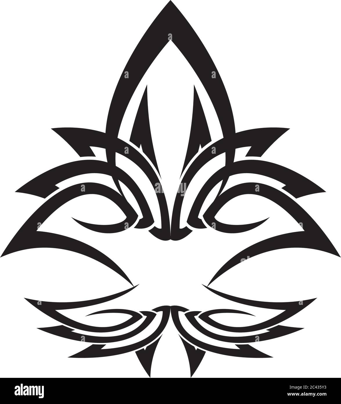 Pink lotus flower icon Black and White Stock Photos & Images - Alamy