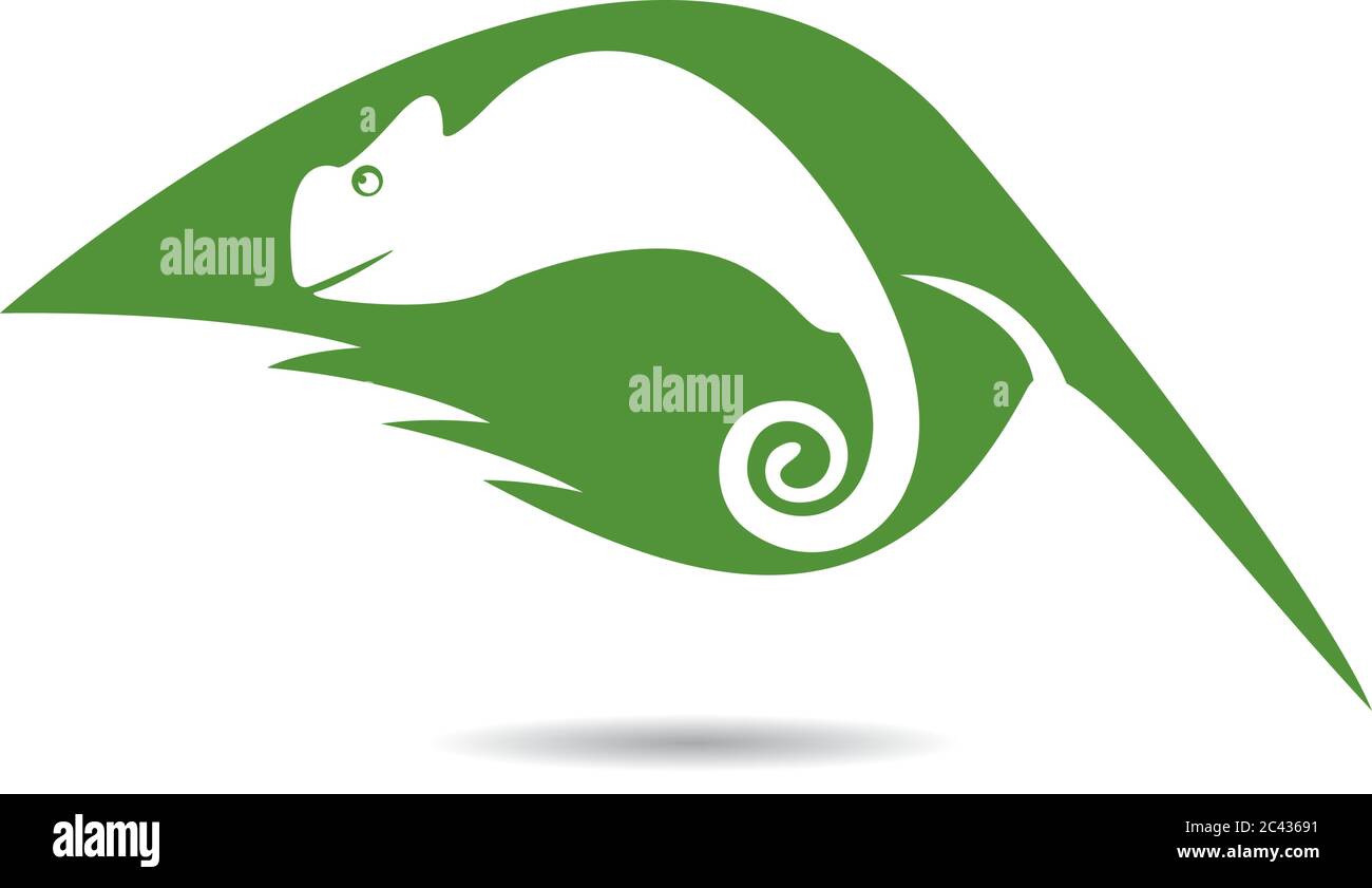 Lizard vector illustration logo template Stock Vector Image & Art - Alamy
