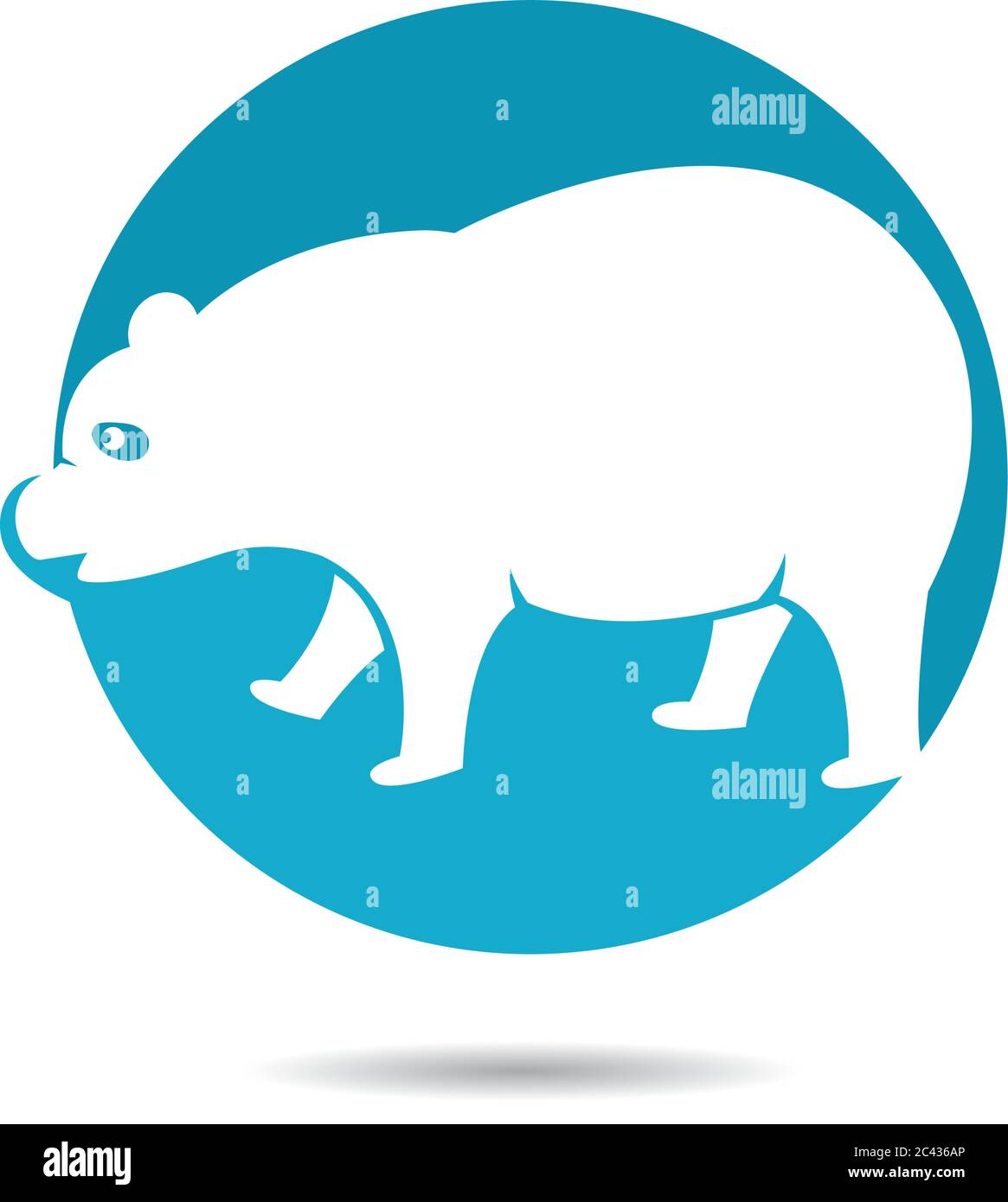 Panda logo template vector icon illustration design Stock Vector Image ...