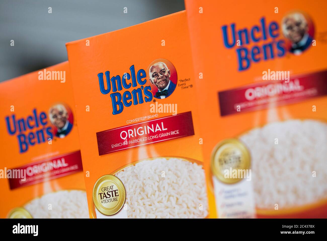 Uncle ben's rice hi-res stock photography and images - Alamy