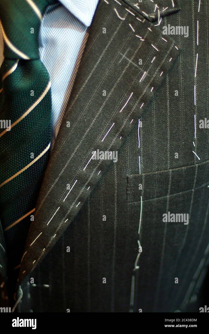 Tailor-made suit - Tailoring - Savile Street - London - England Stock ...