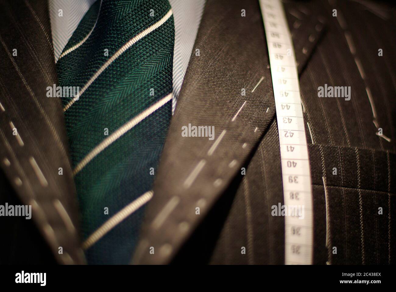 Tailor-made suit - Tailoring - Savile Street - London - England Stock ...