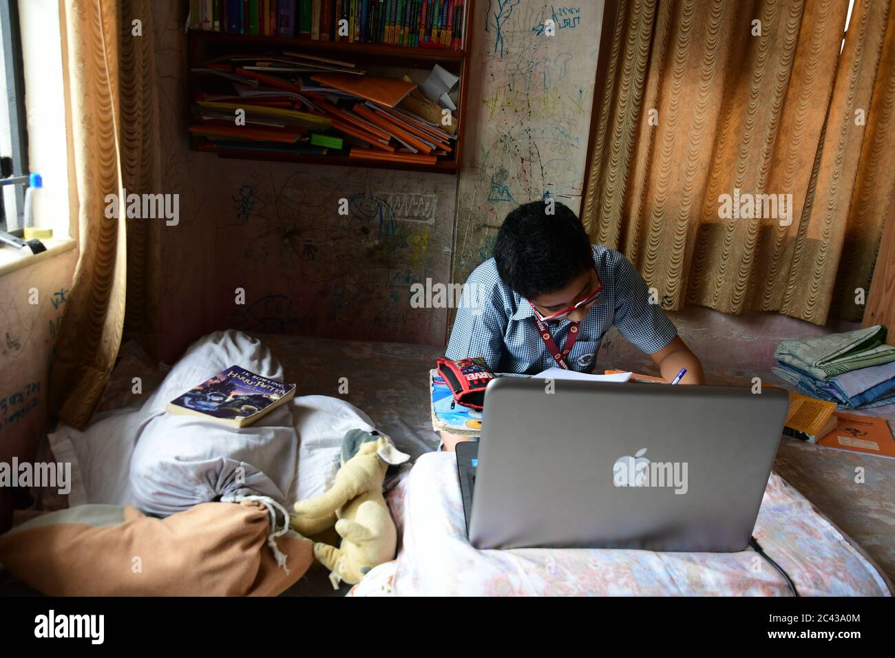 Online education india hi-res stock photography and images - Alamy