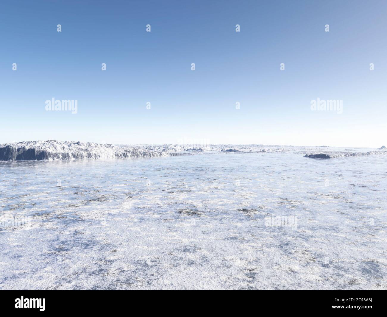 Glacier landscape - cold - ice Stock Photo - Alamy