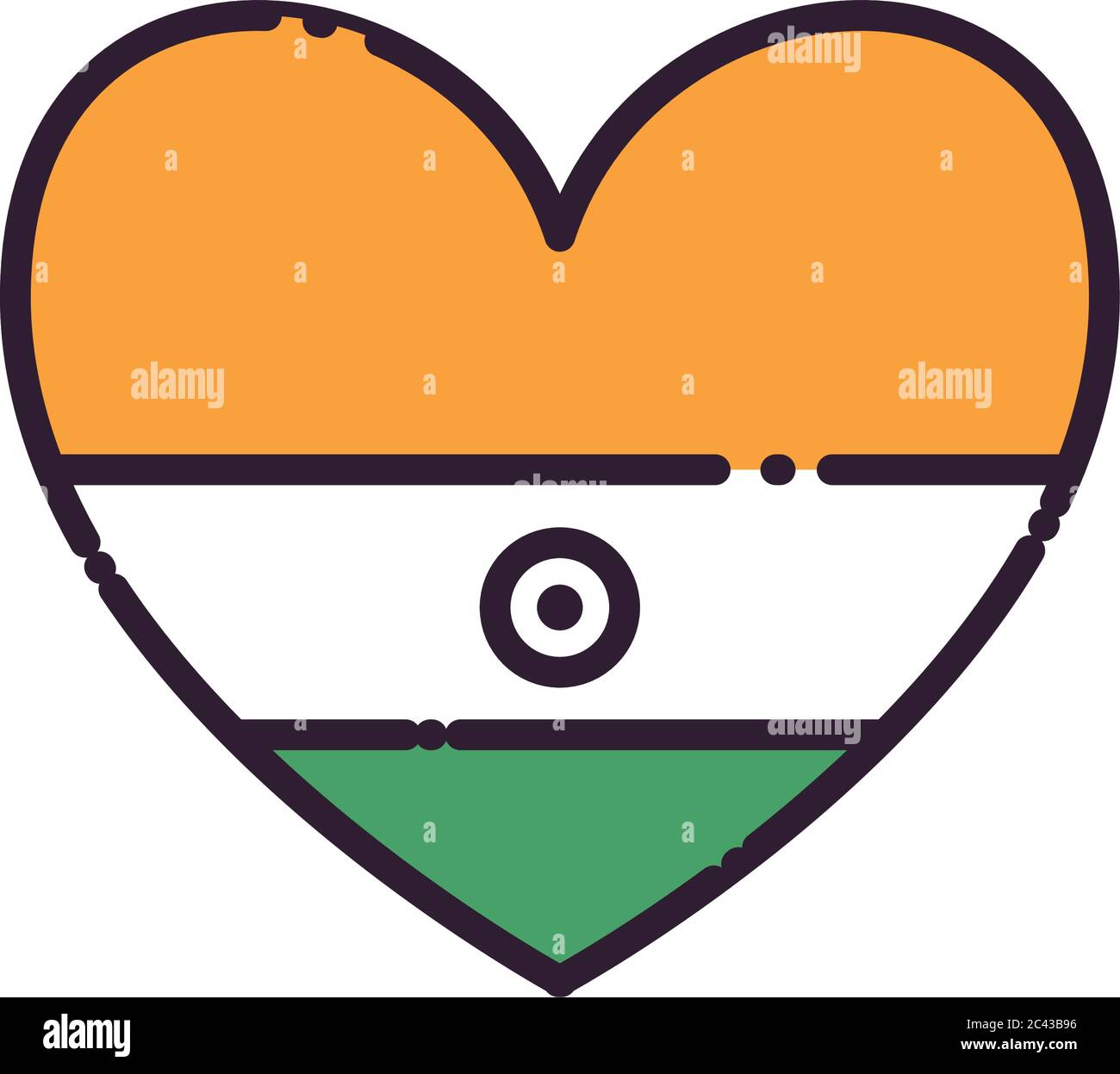 India flag theme Stock Vector Images - Alamy